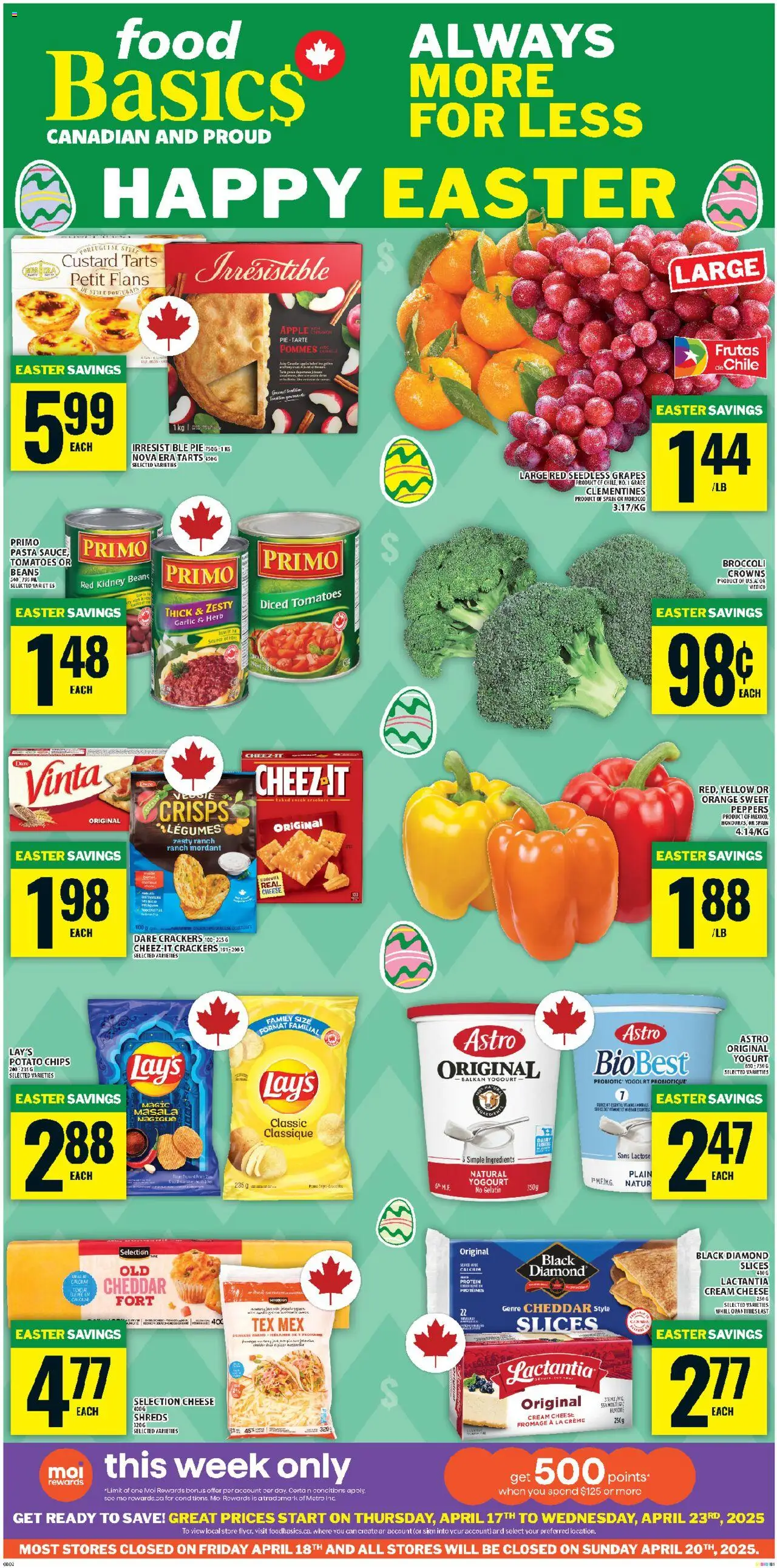 Food Basics weekly flyers Lindsay >> Apr 17, 2025 - Apr 23, 2025