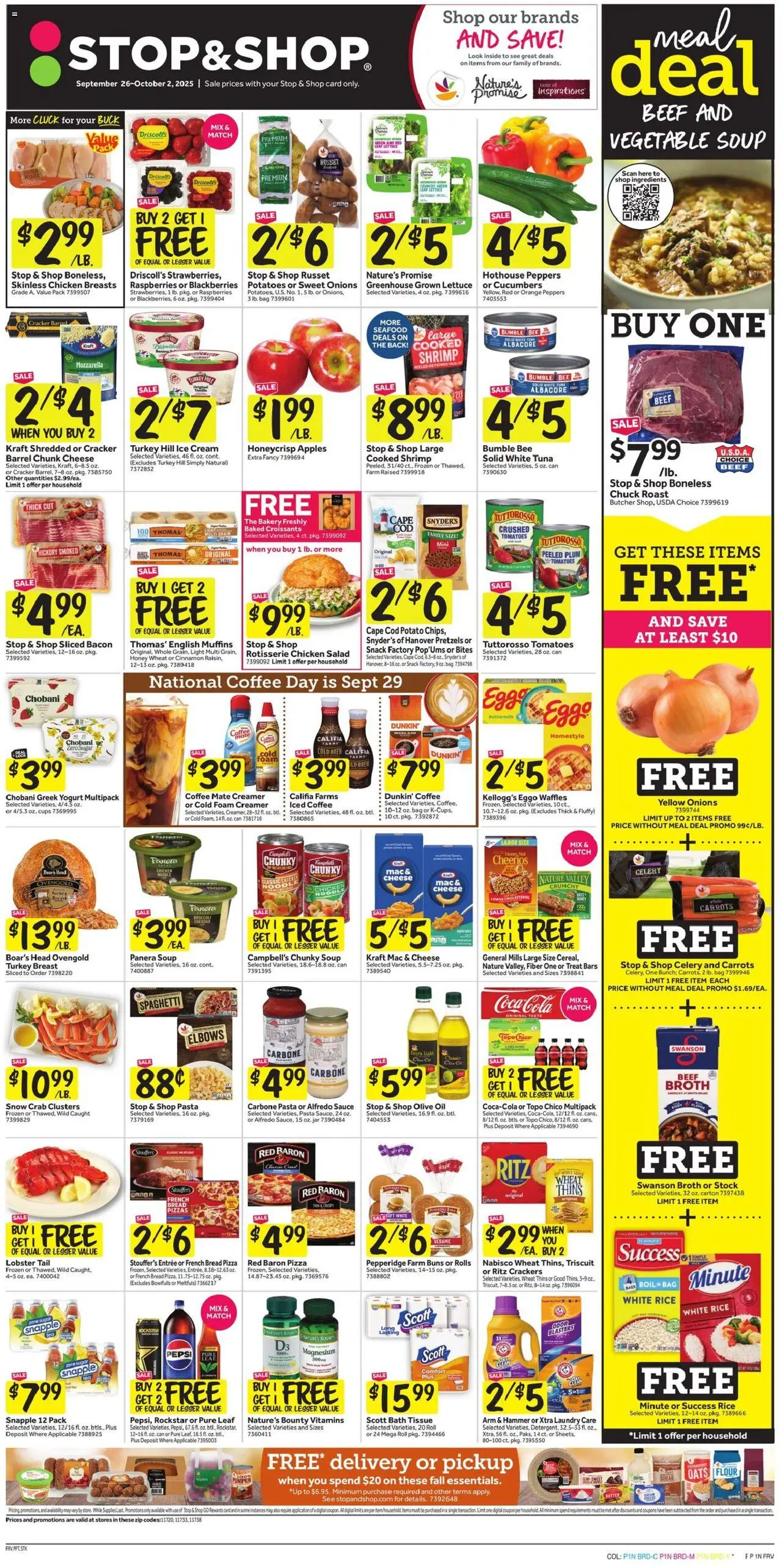 Stop & Shop Weekly Circular - NY | 09/26 - 10/02 2025 | Sale