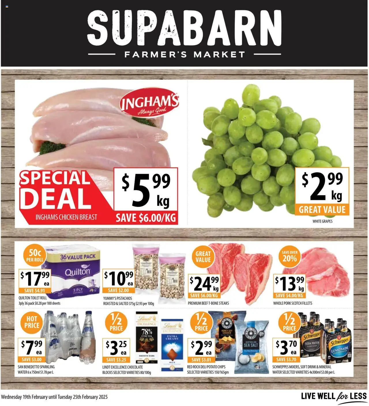 Supabarn catalogue from 19/02/2025 - Specials and sale