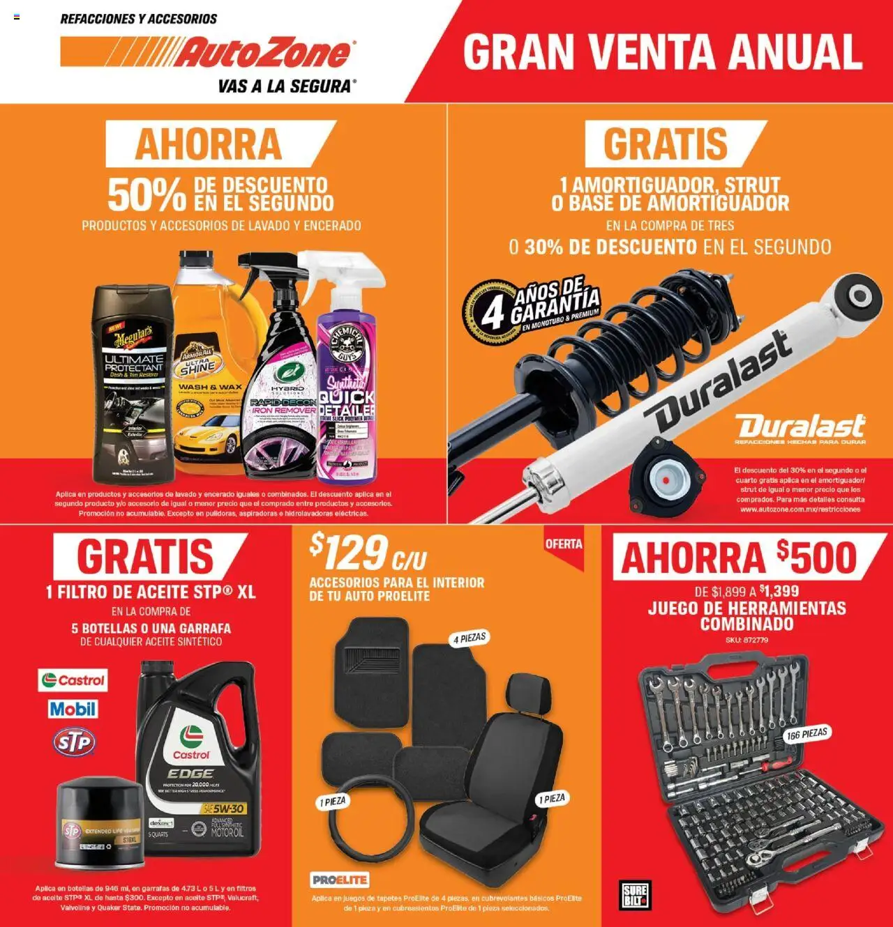 AutoZone Santiago de Querétaro | Catálogo 18/05/2025, promociones