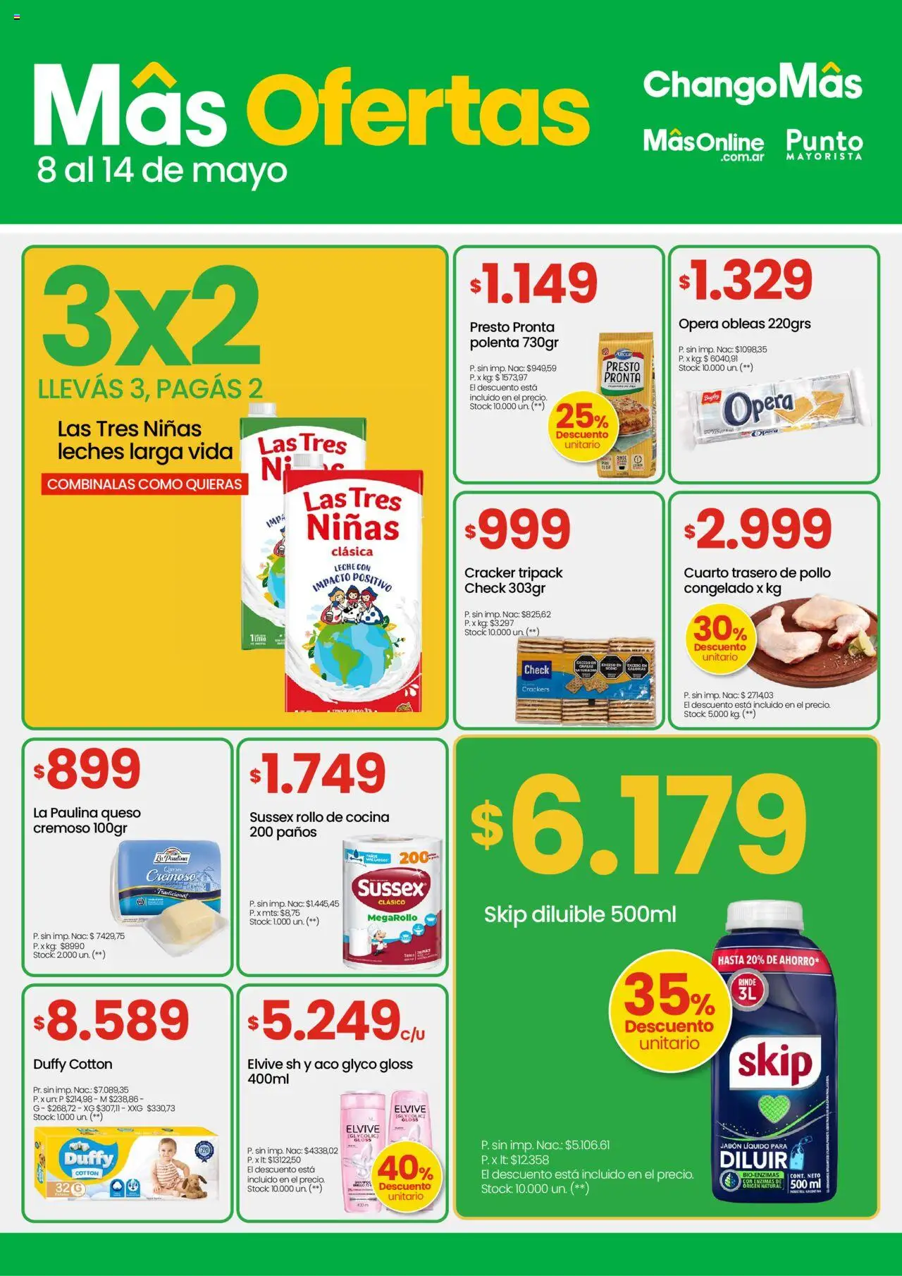 Changomas Ofertas hoy (08/05) | Catálogo online Chango Mas