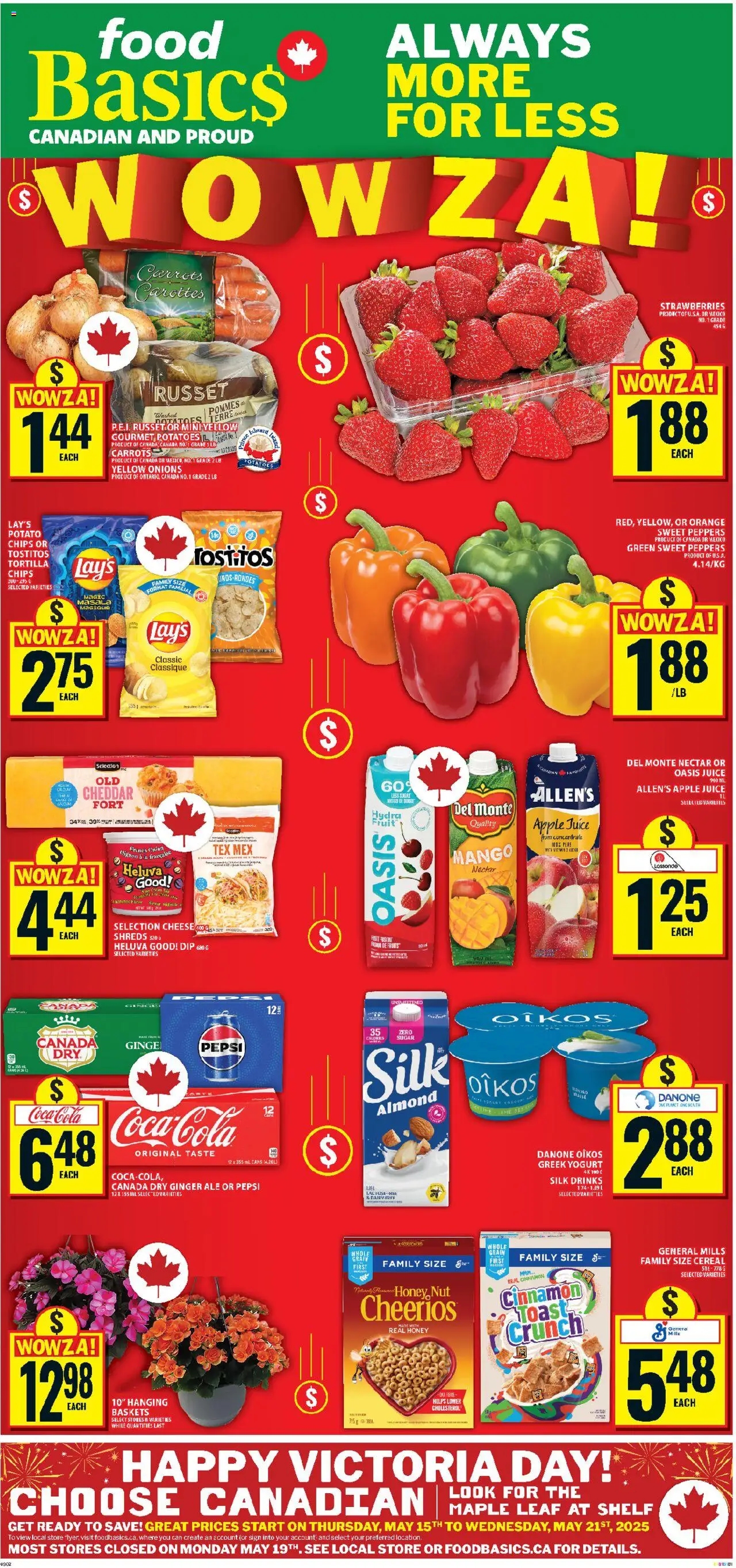 FOOD BASICS weekly flyer >> May 15, 2025 >>