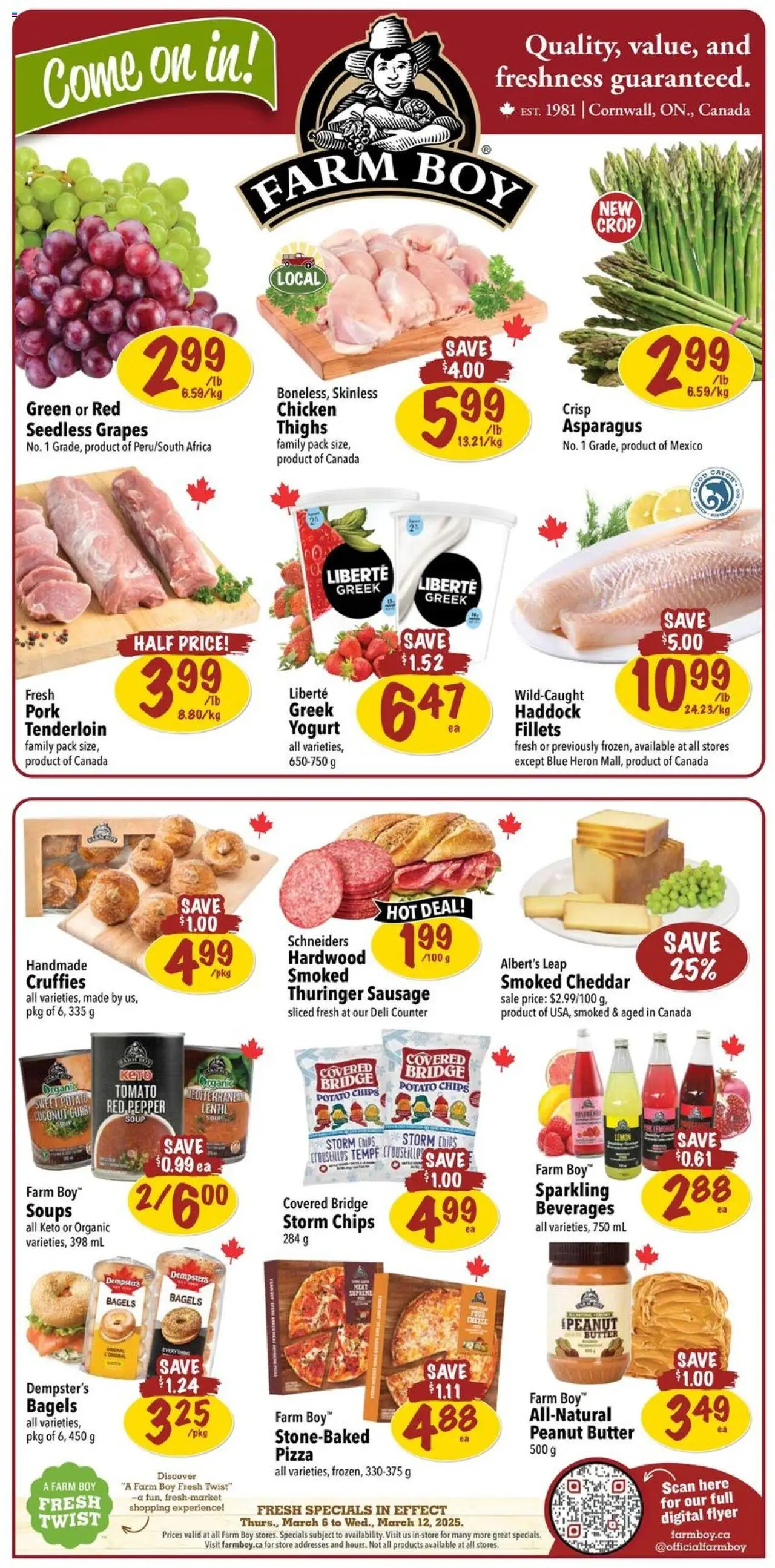 Farm Boy flyer from Mar 6, 2025 > online preview