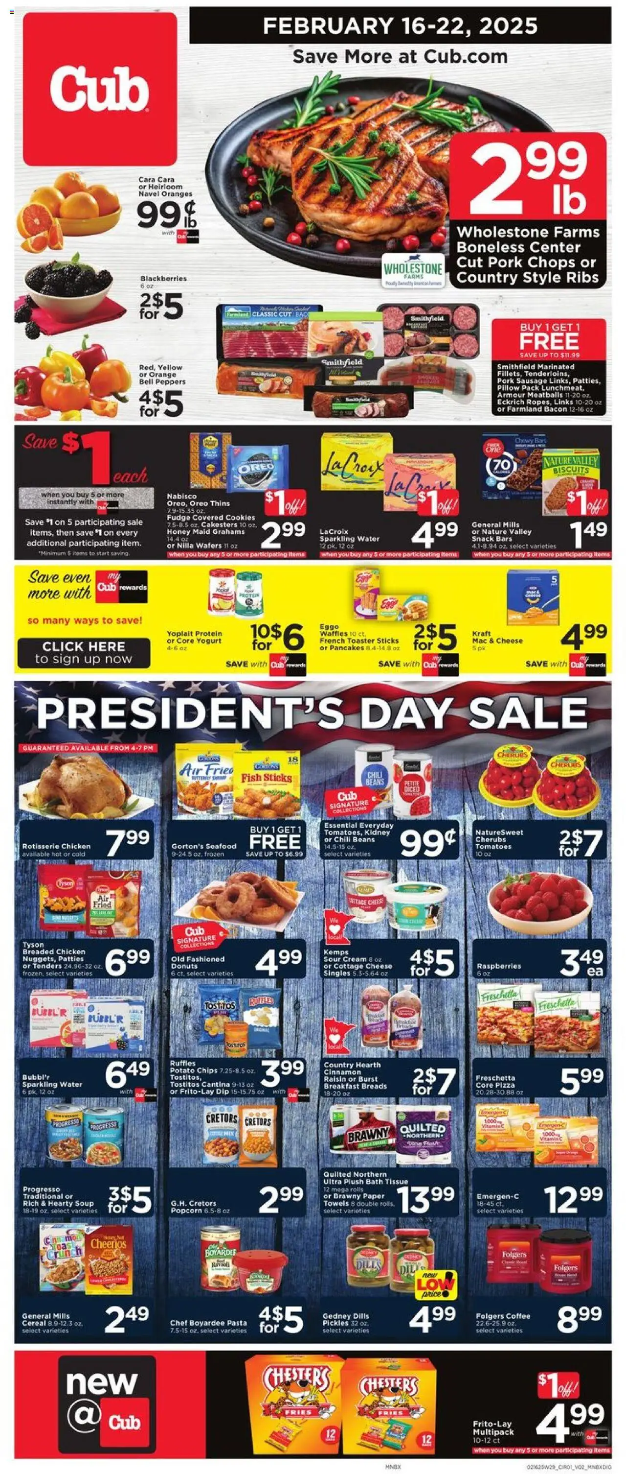 Cub Foods Weekly Ad【02/16/2025】+ DEALS Preview