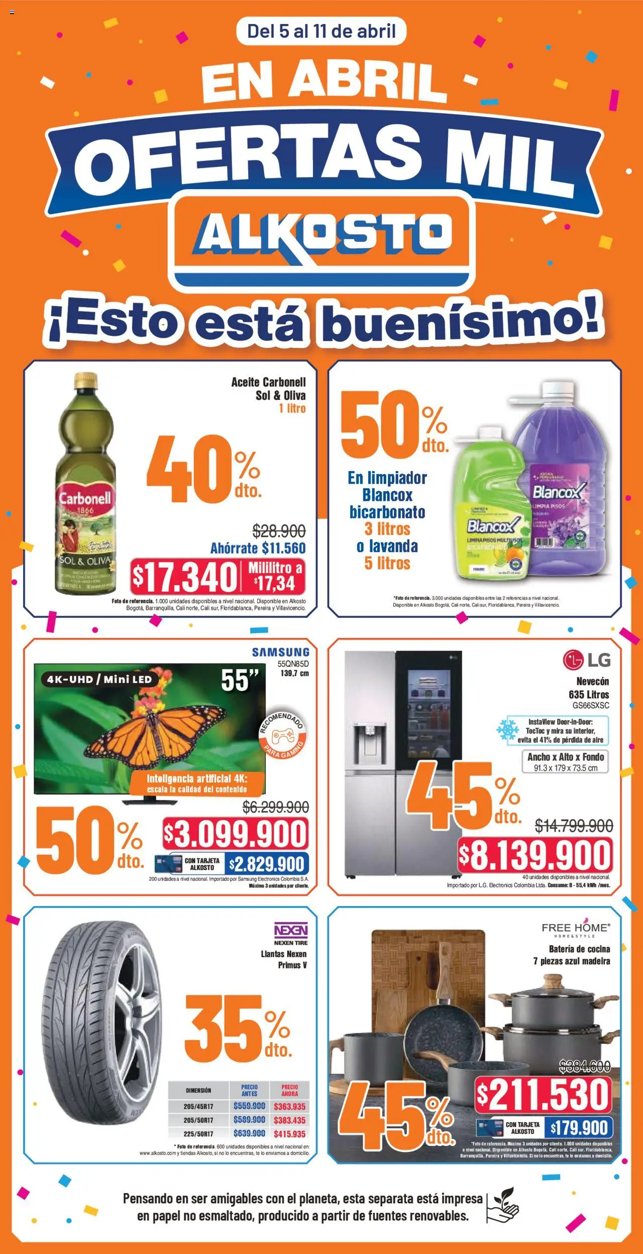 Alkosto último catálogo desde el 05/04/2025 > Revista