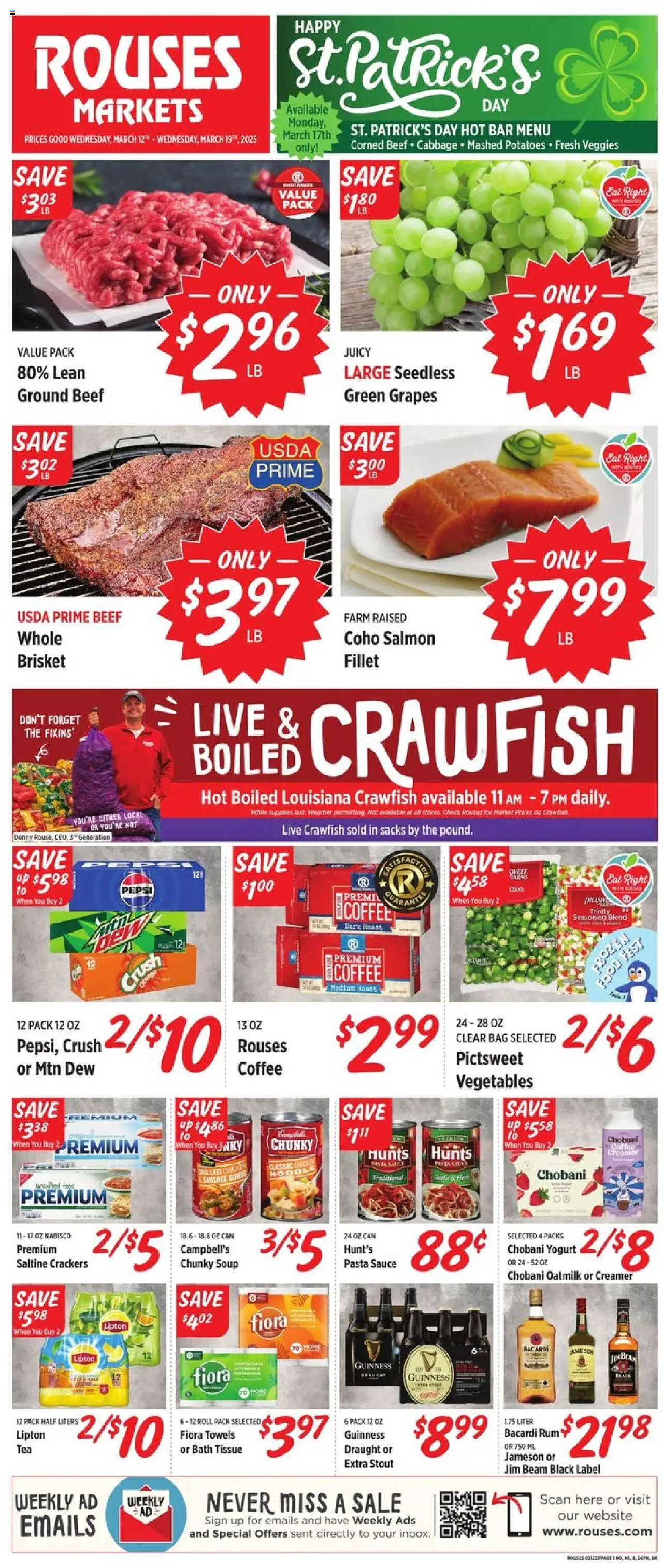 Rouses Weekly Ad | 03/12 - 03/19 2025 | Sale