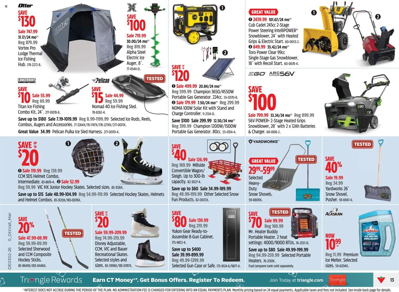 Canadian Tire flyer from Jan 8, 2026 > online preview