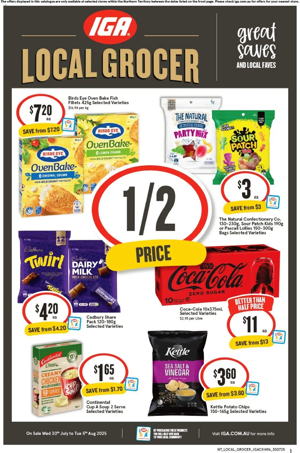 IGA catalogue from 30/07/2025 > Big discounts