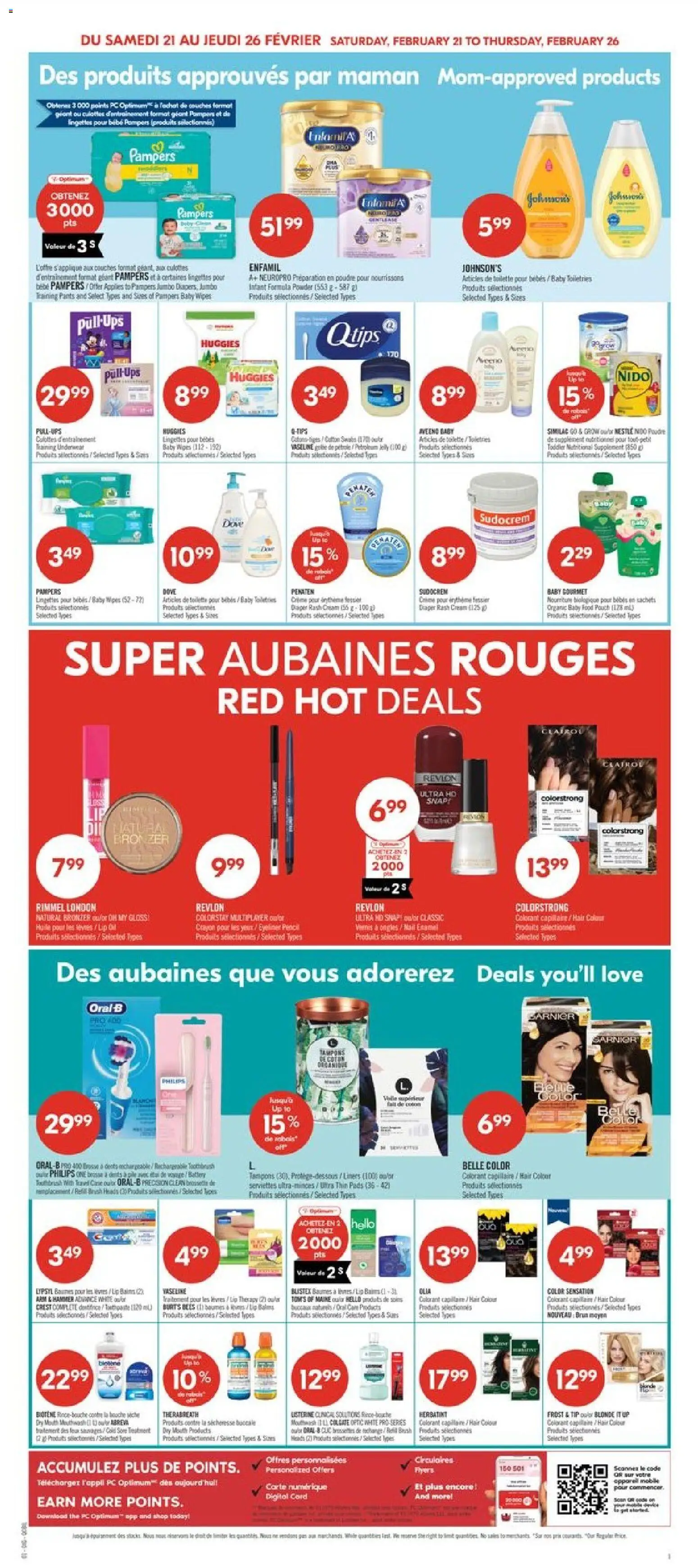 Pharmaprix flyer from Feb 20, 2026 > online preview
