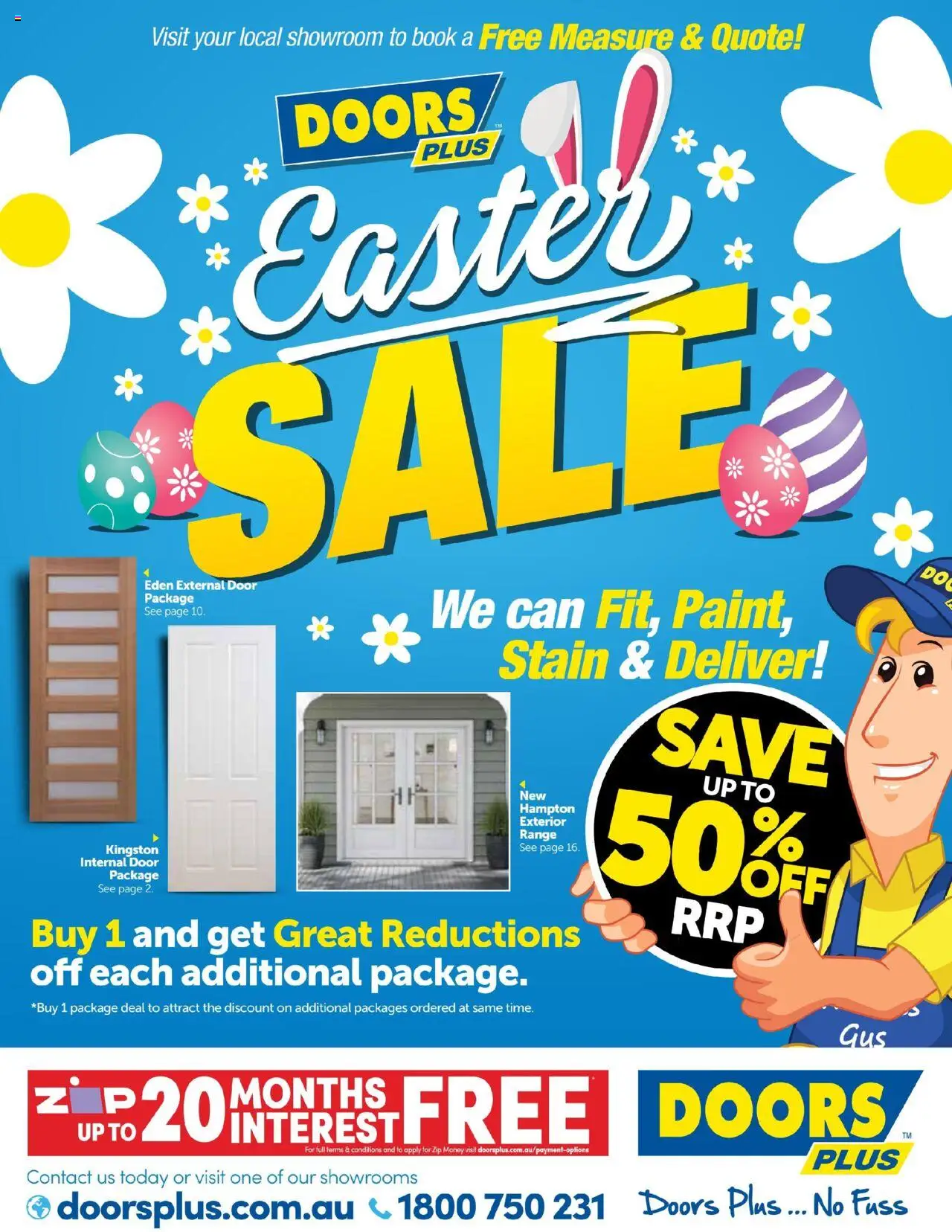 Doors Plus catalogue - specials starts 01/04 🛍️