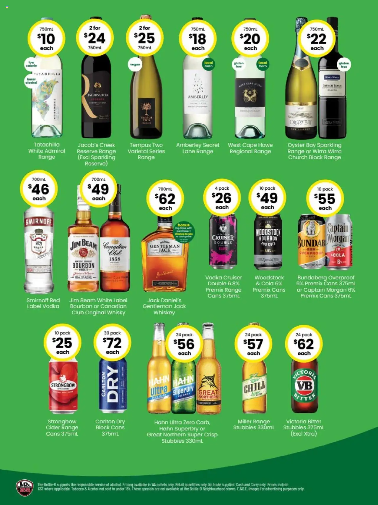 The Bottle-O weekly catalogue from 21/07/2025 ?️