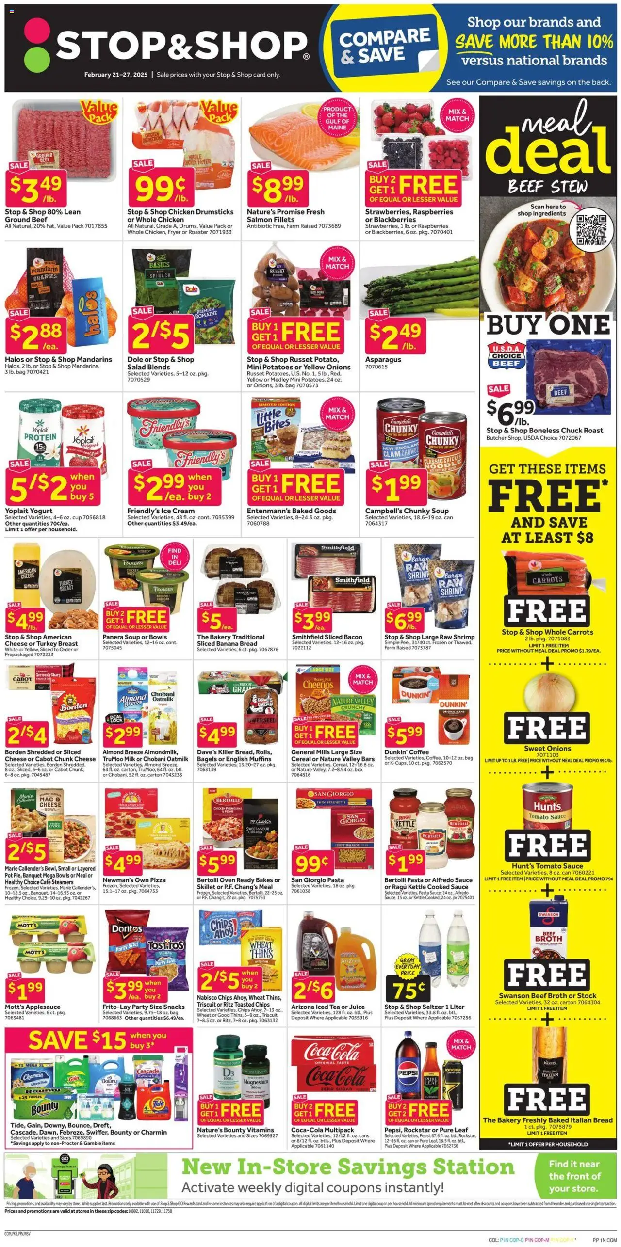Stop & Shop Weekly Ad【02/21/2025】+ DEALS Preview