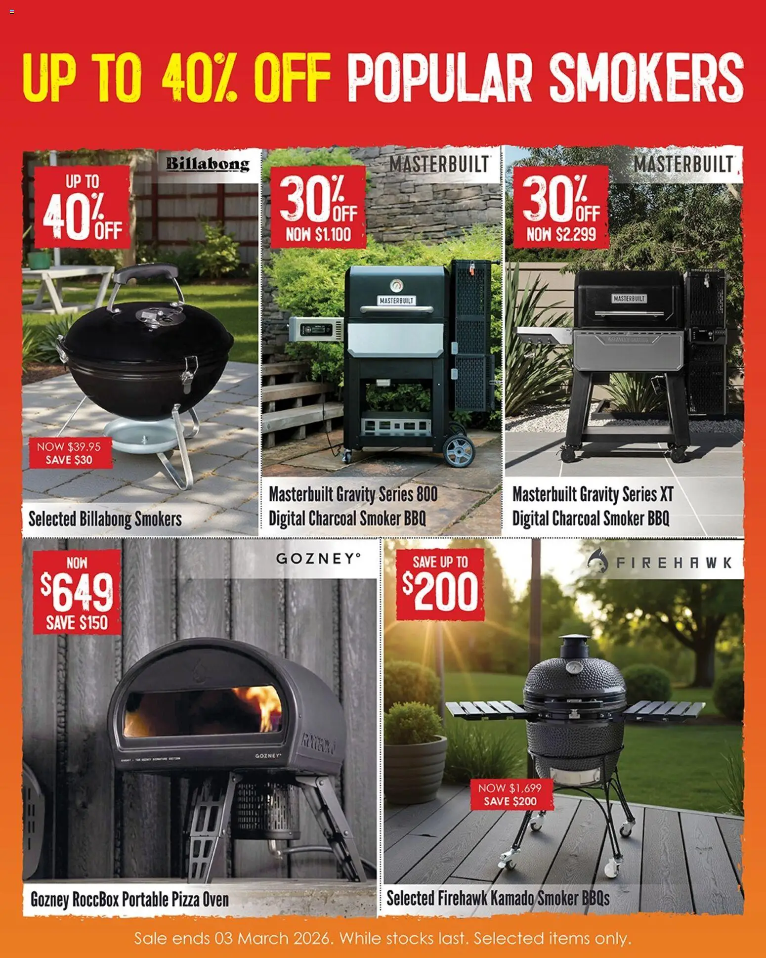 Barbeques Galore weekly catalogue from 06/02/2026