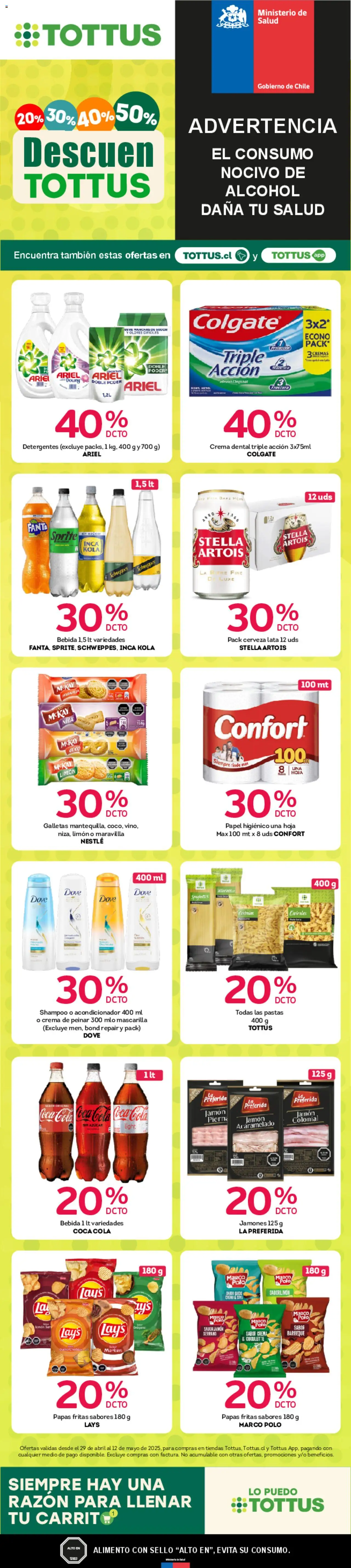 Tottus ofertas hoy desde 28.04.2025 > catálogo Chile ⭐