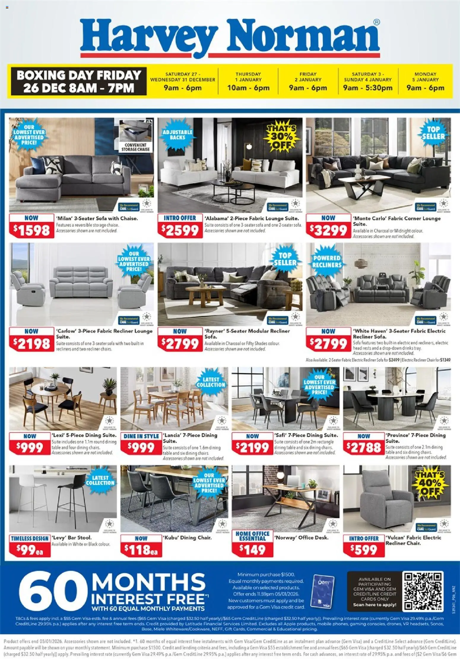 Explore the latest Harvey Norman catalogue 24 Dec 2025
