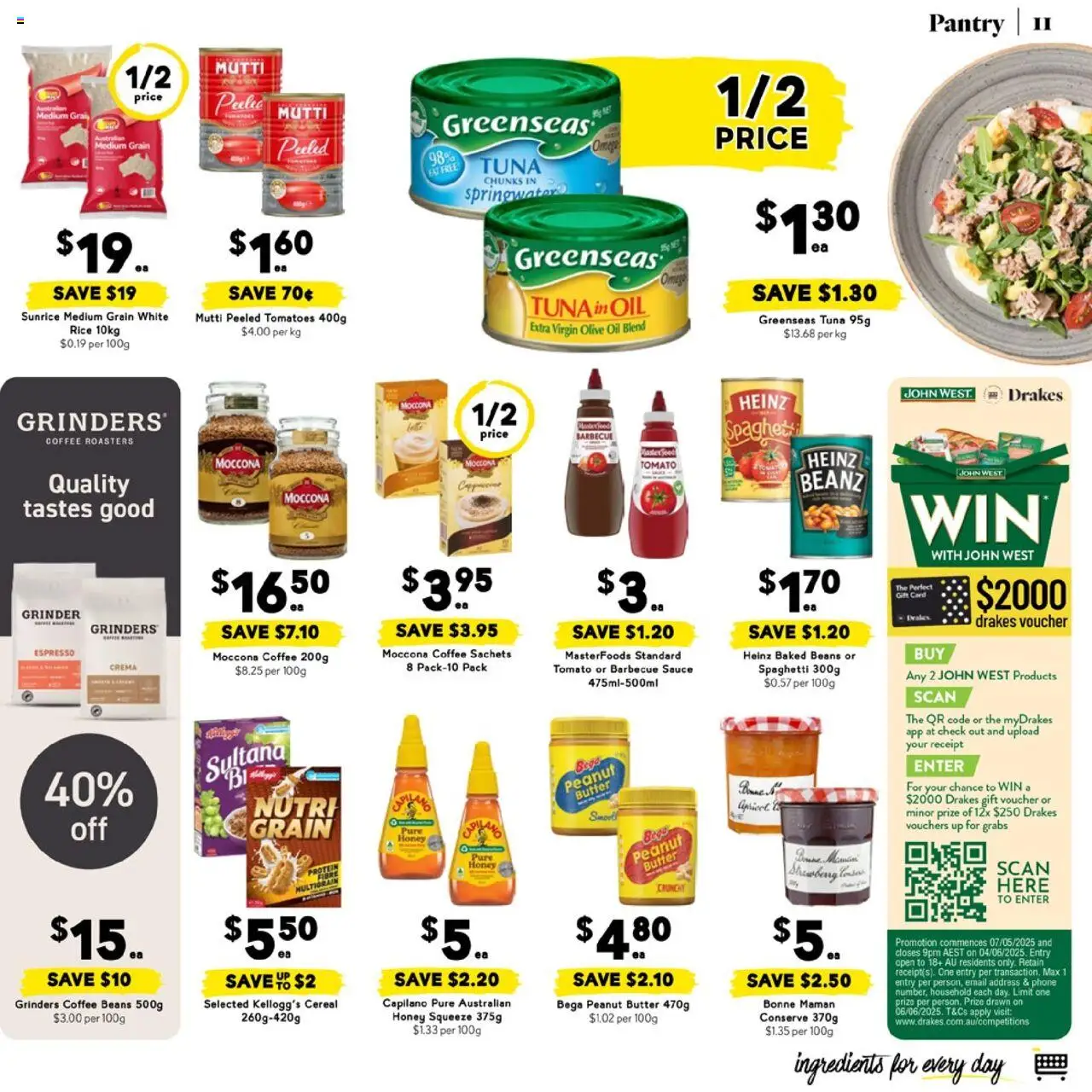 Drakes Cereal specials in this weeks catalogues