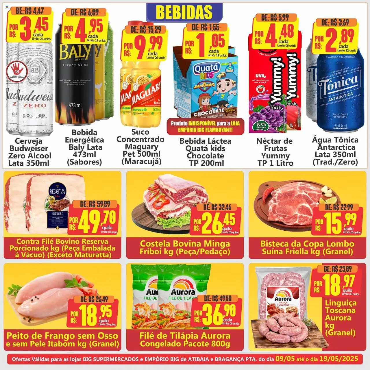 Big Supermercados Contra filé oferta - folheto atual