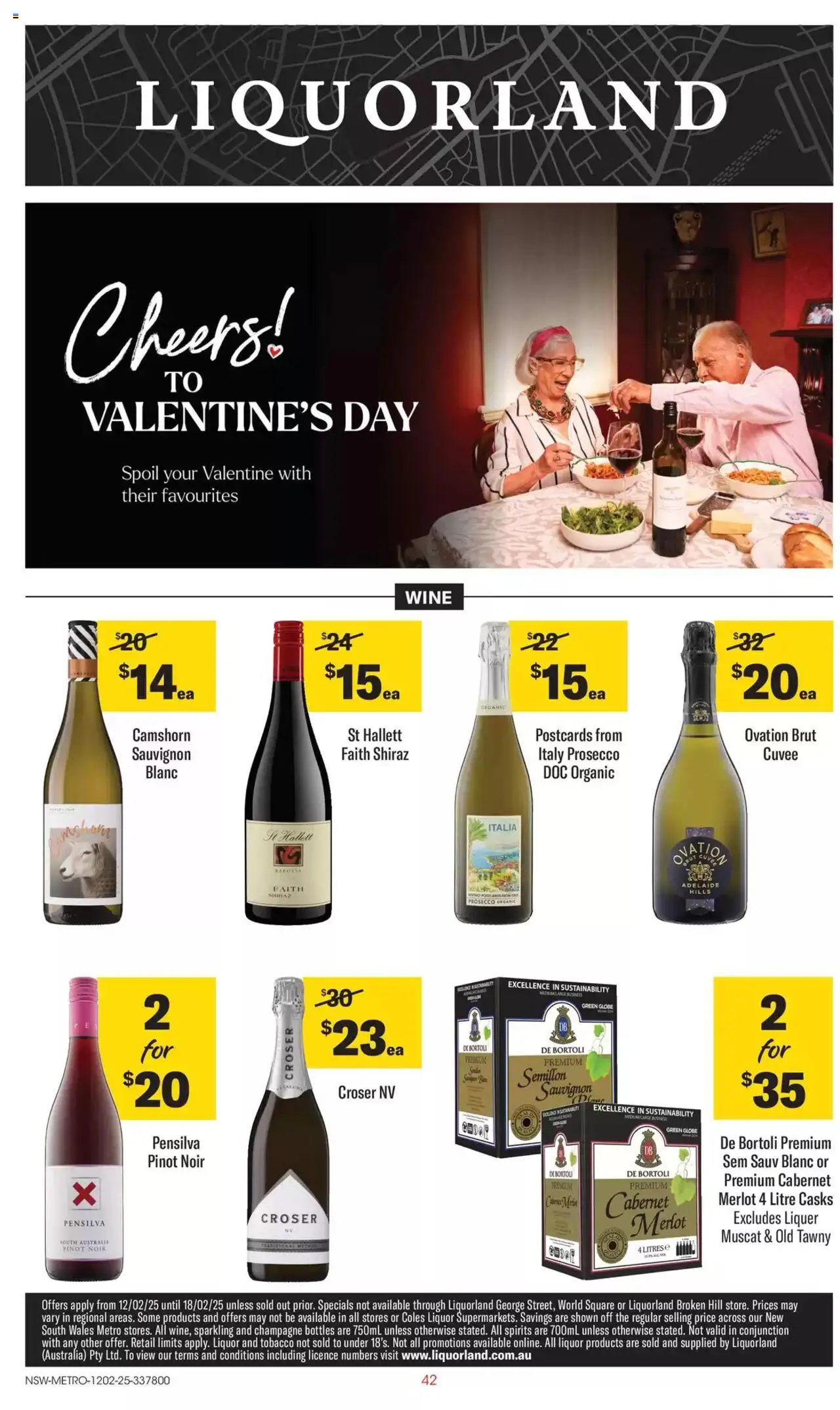 Liquorland catalogue from 19/02/2025 - Specials and sale