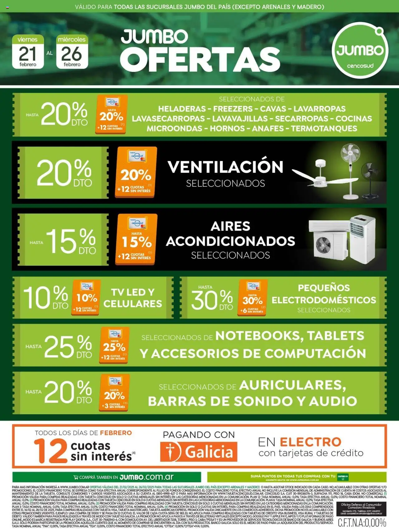 Jumbo - ELECTRO I JUMBO OFERTAS 14 AL 19 FEBRERO (21/02/2025 - 26/02/2025)