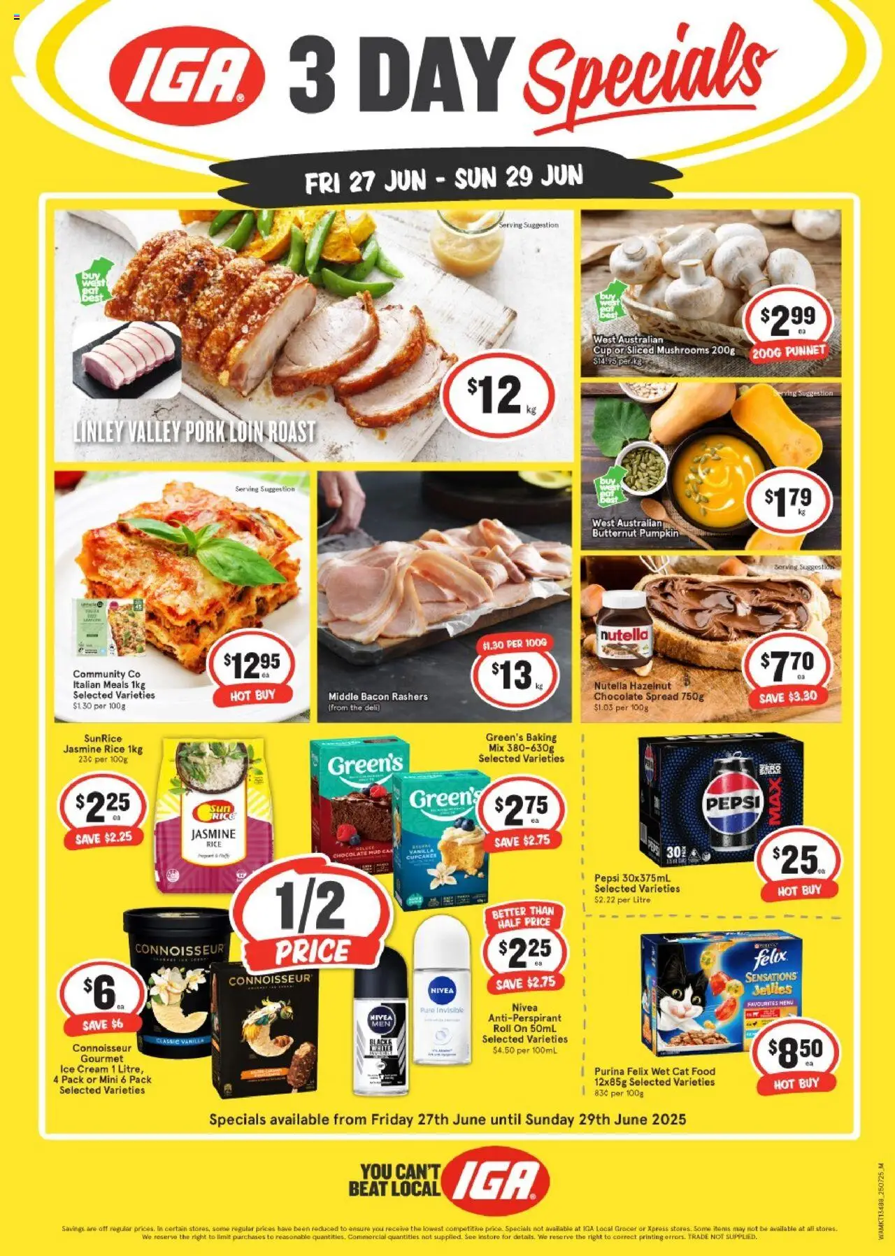 IGA catalogue from 27/06/2025 > Big discounts
