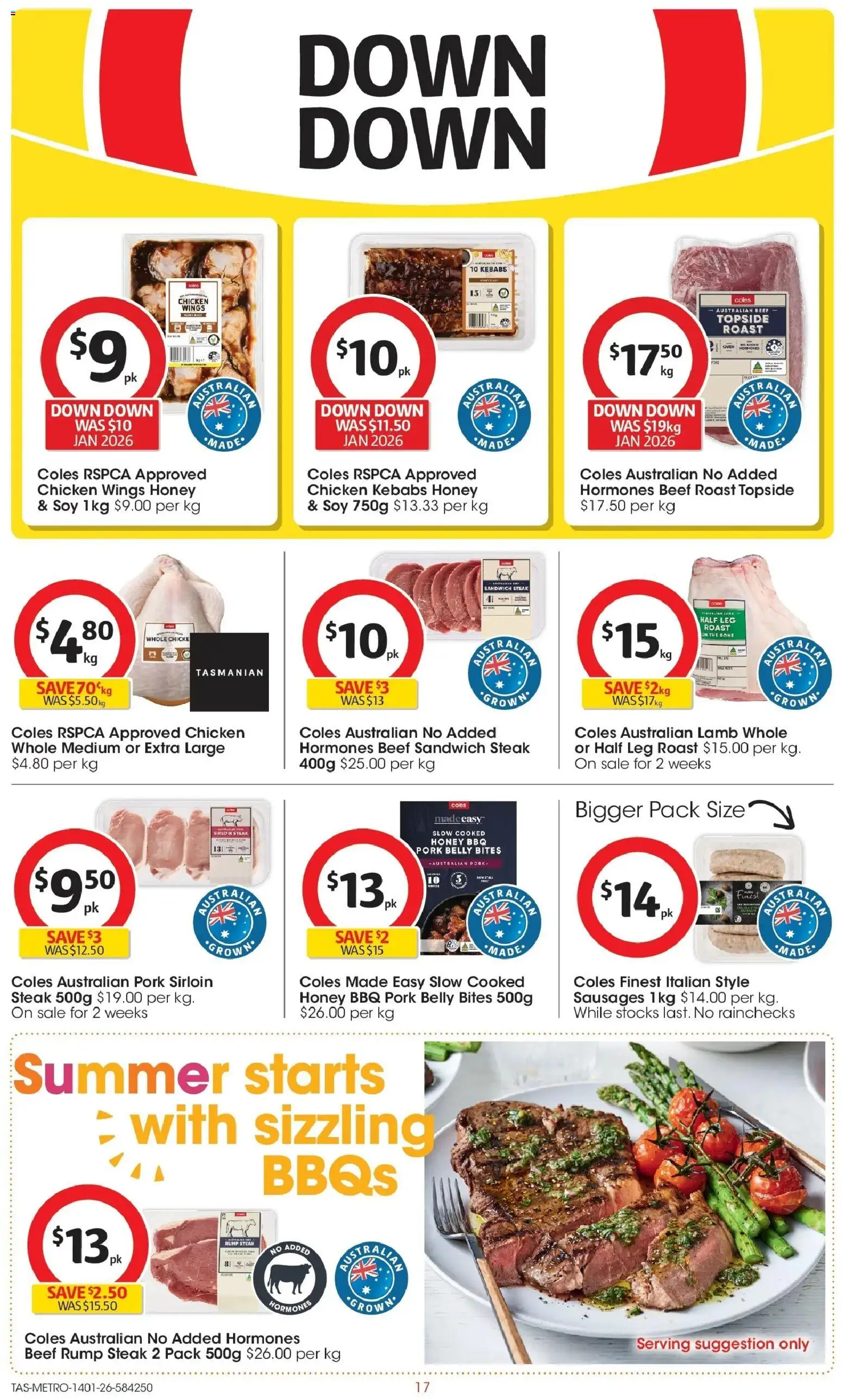 Coles catalogue from 14/01/2026 > Big discounts