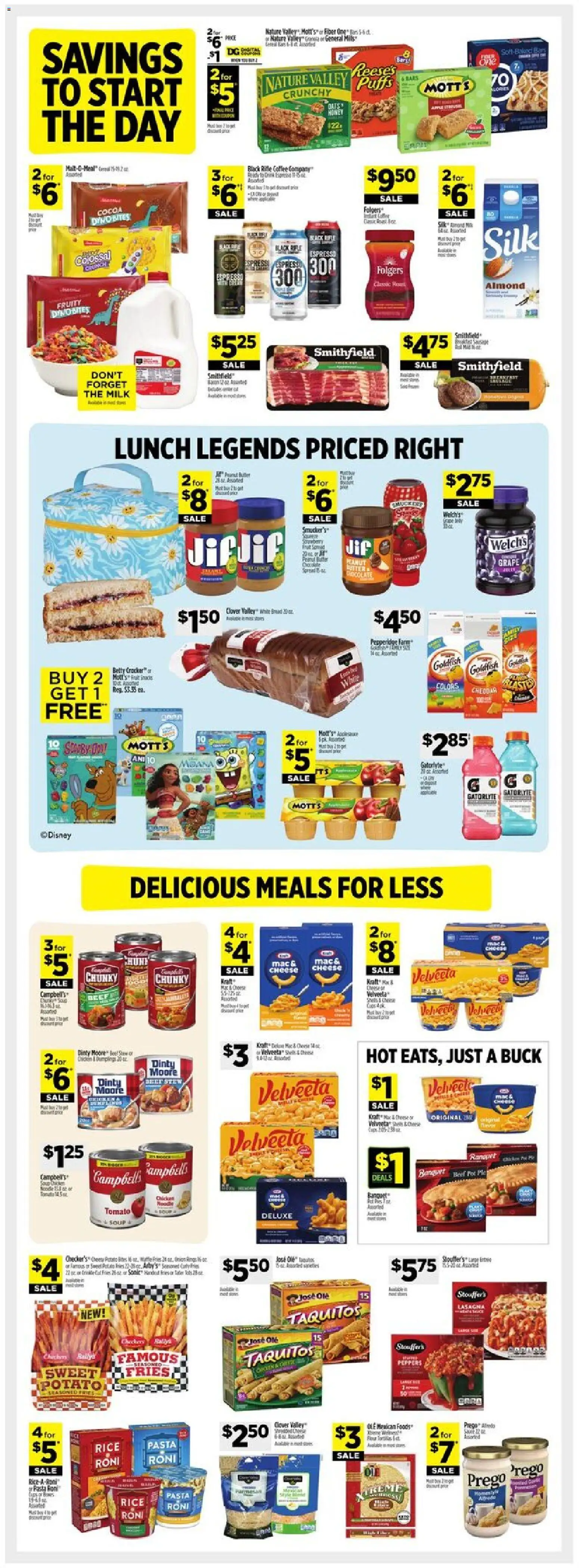 Dollar General Weekly Ad - TX | 12/28/2025 - 01/03/2026 2025 | Sale