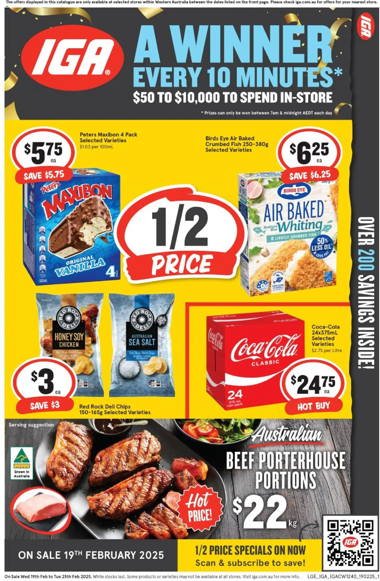 IGA catalogue from 19/02/2025 > Big discounts