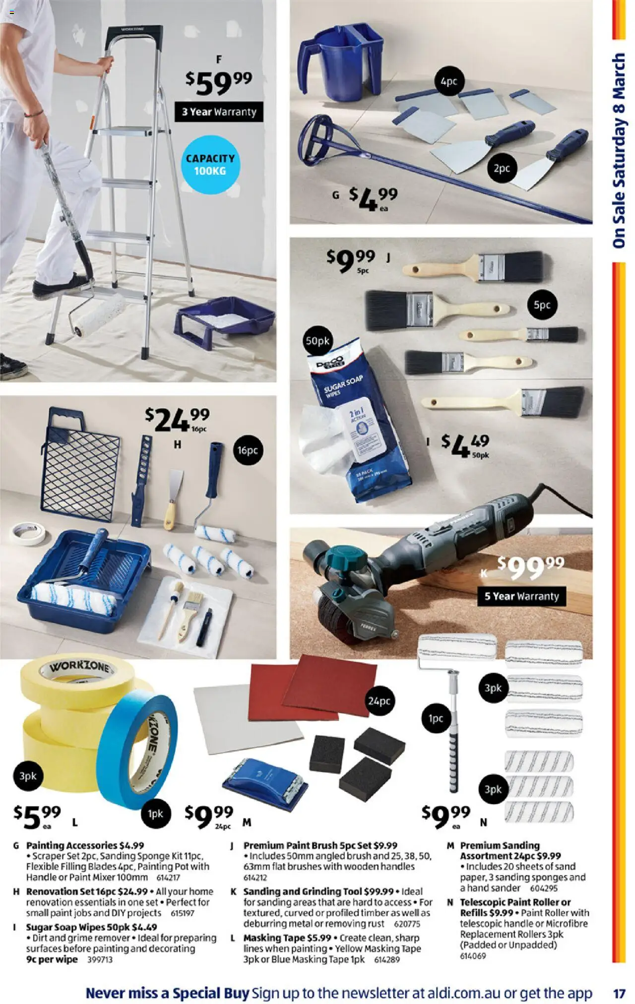 Aldi Sponge specials in this weeks catalogues