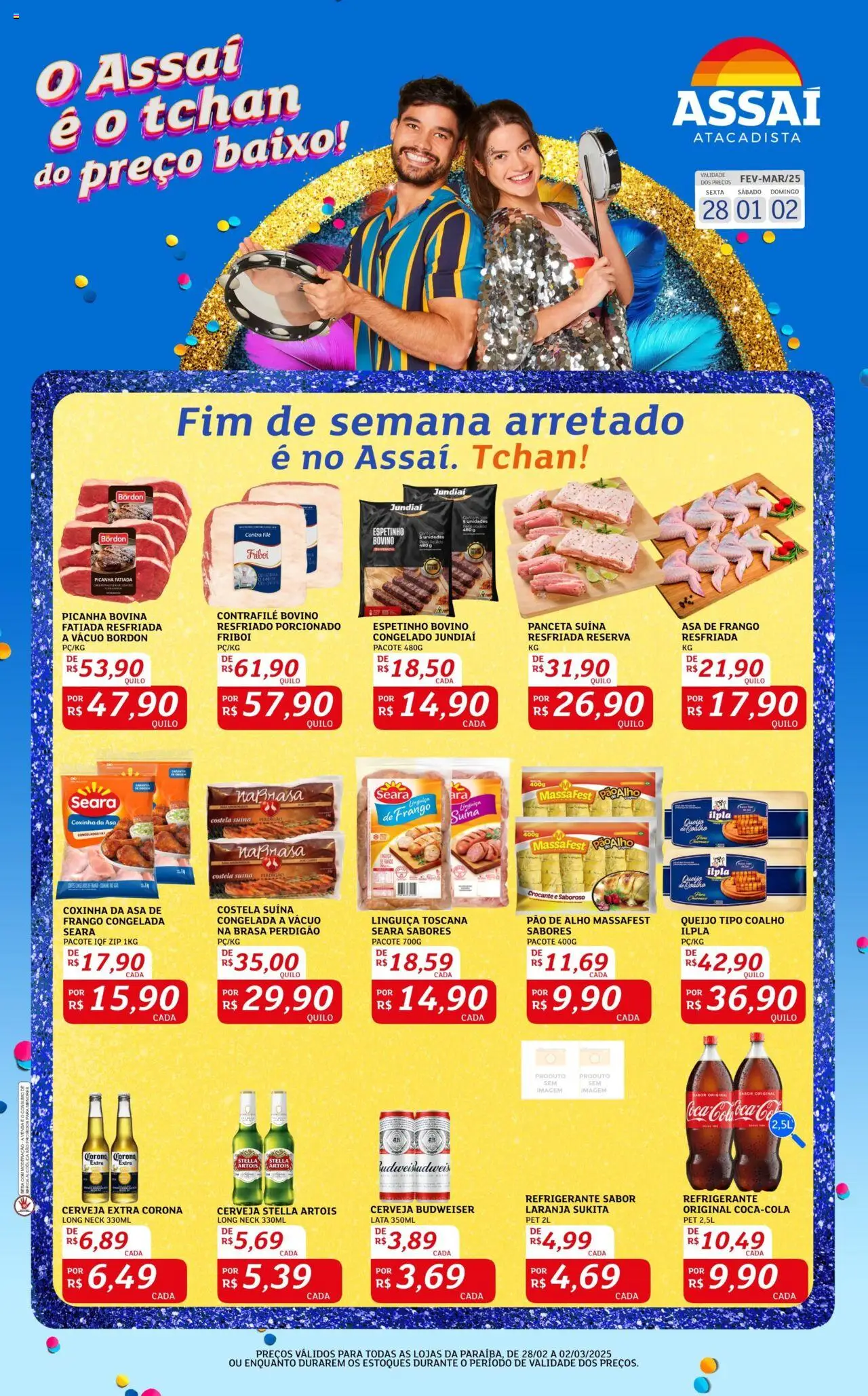Encarte Assaí Atacadista - PB de 28/02/2025 | Promoções Online