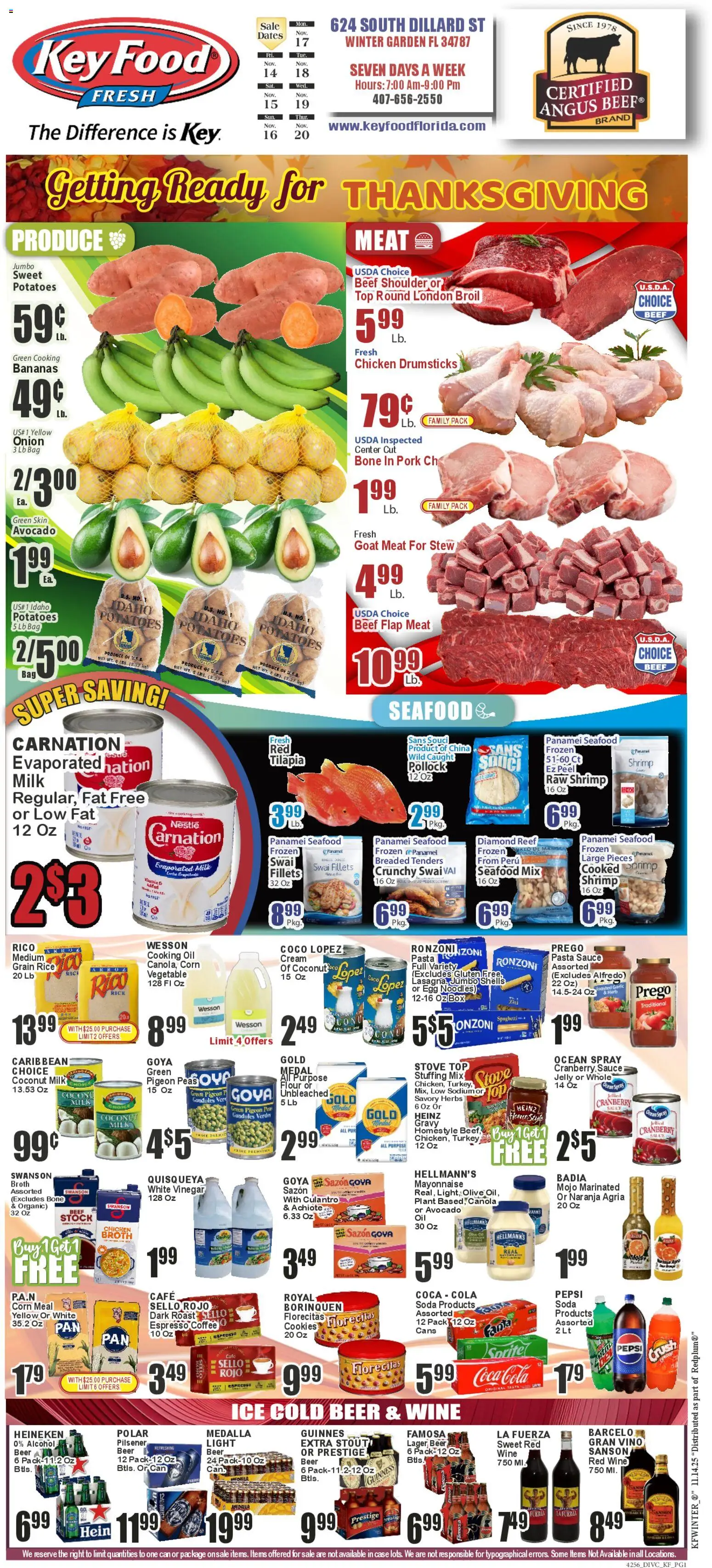 Key Food Weekly Ad | 11/14 - 11/20 2026 | Sale