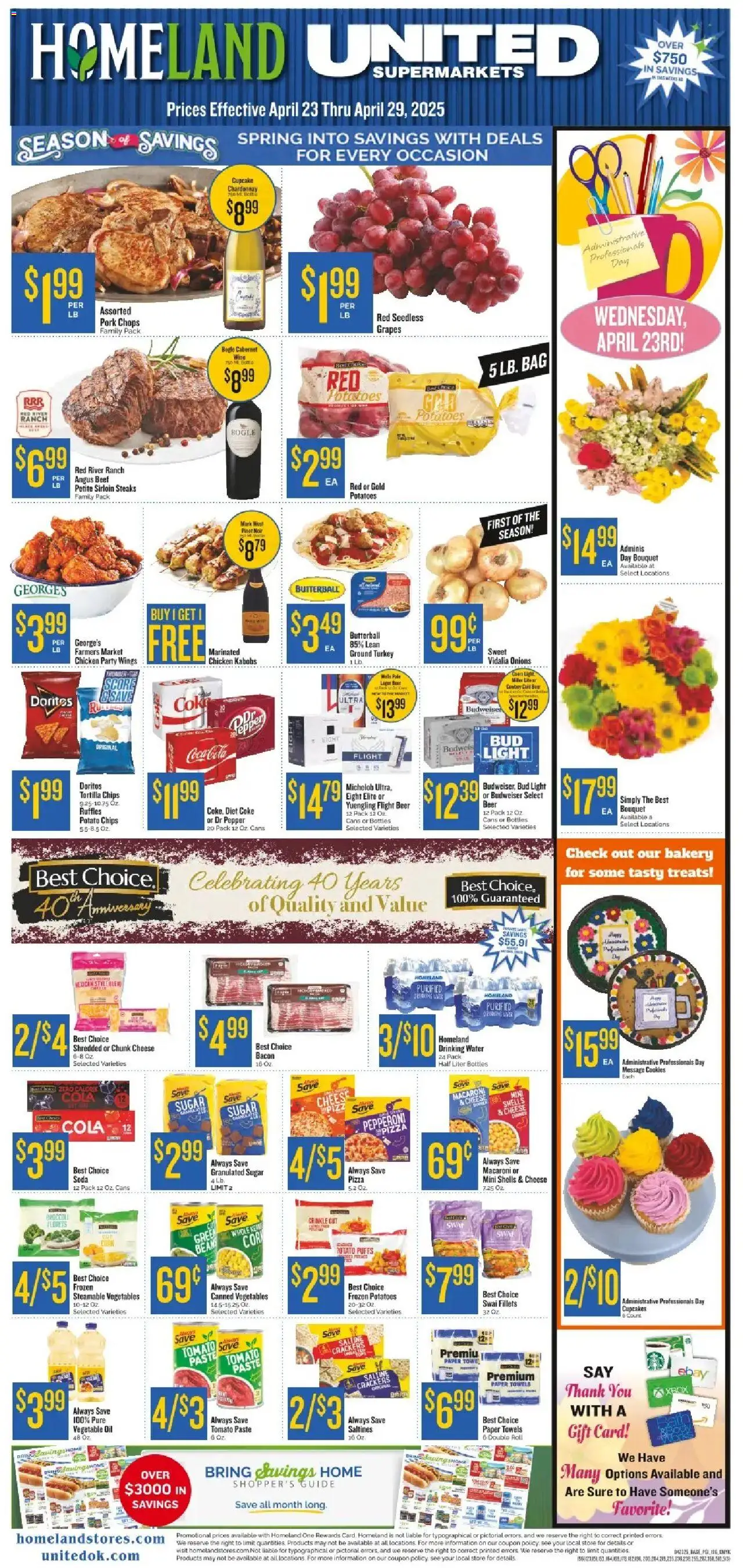 Homeland Weekly Ad【04/23/2025】+ DEALS Preview
