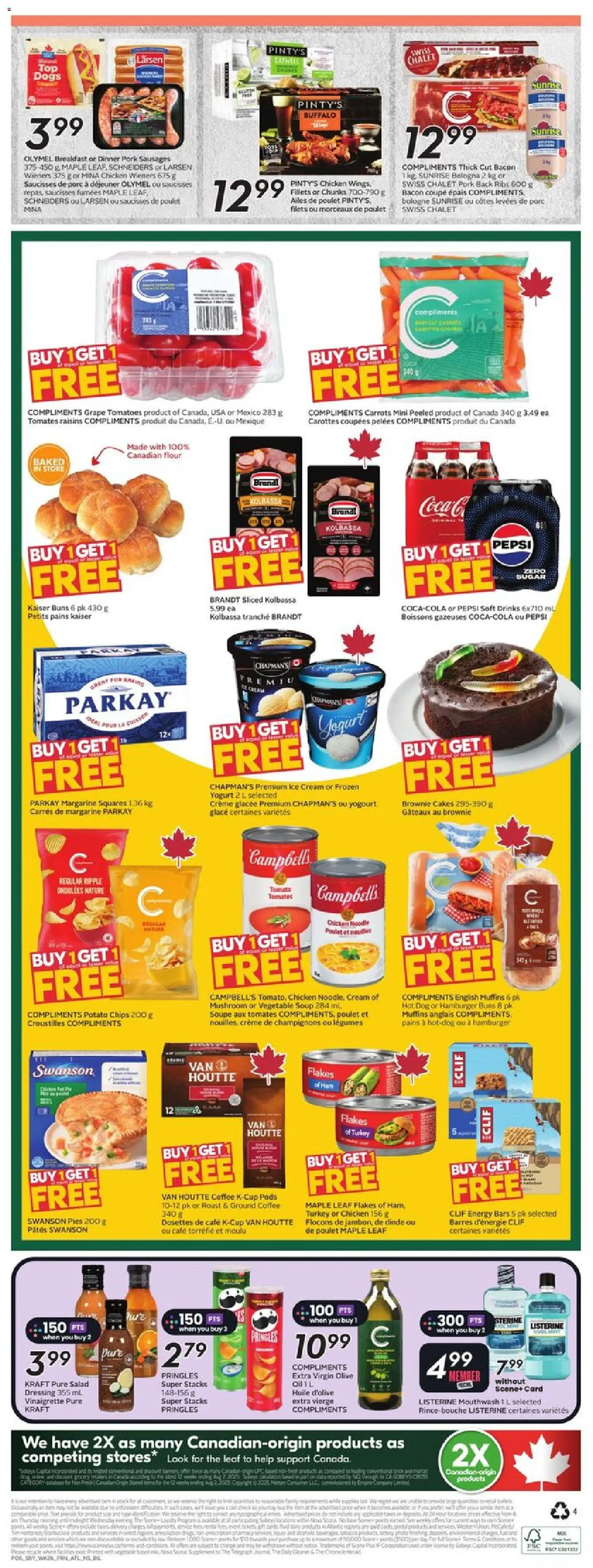 Sobeys flyer from Oct 23, 2025 > online preview