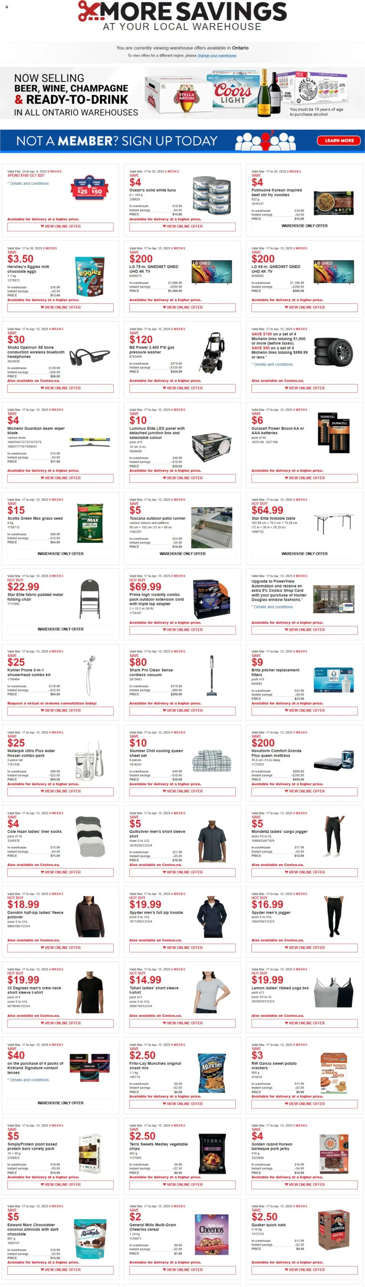 Costco weekly flyers Moncton >> Mar 17, 2025 - Apr 13, 2025