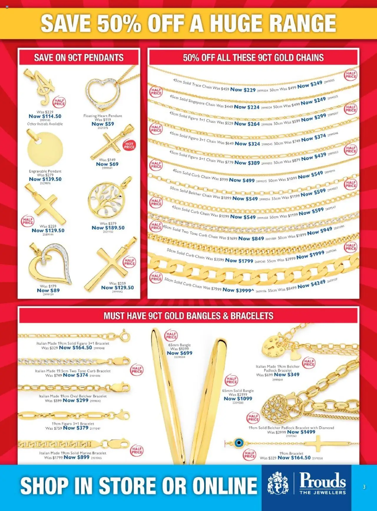 Prouds The Jewellers weekly catalogue from 08/09/2025 ?️