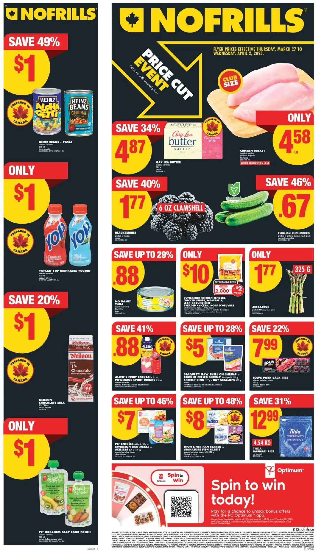 No Frills Flyer for Welland || Weekly Circulaires