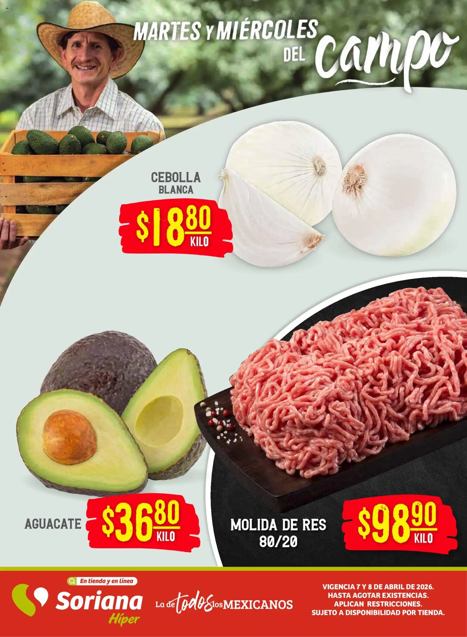 SORIANA ofertas hoy de 07/04/2026 - Folleto Abril