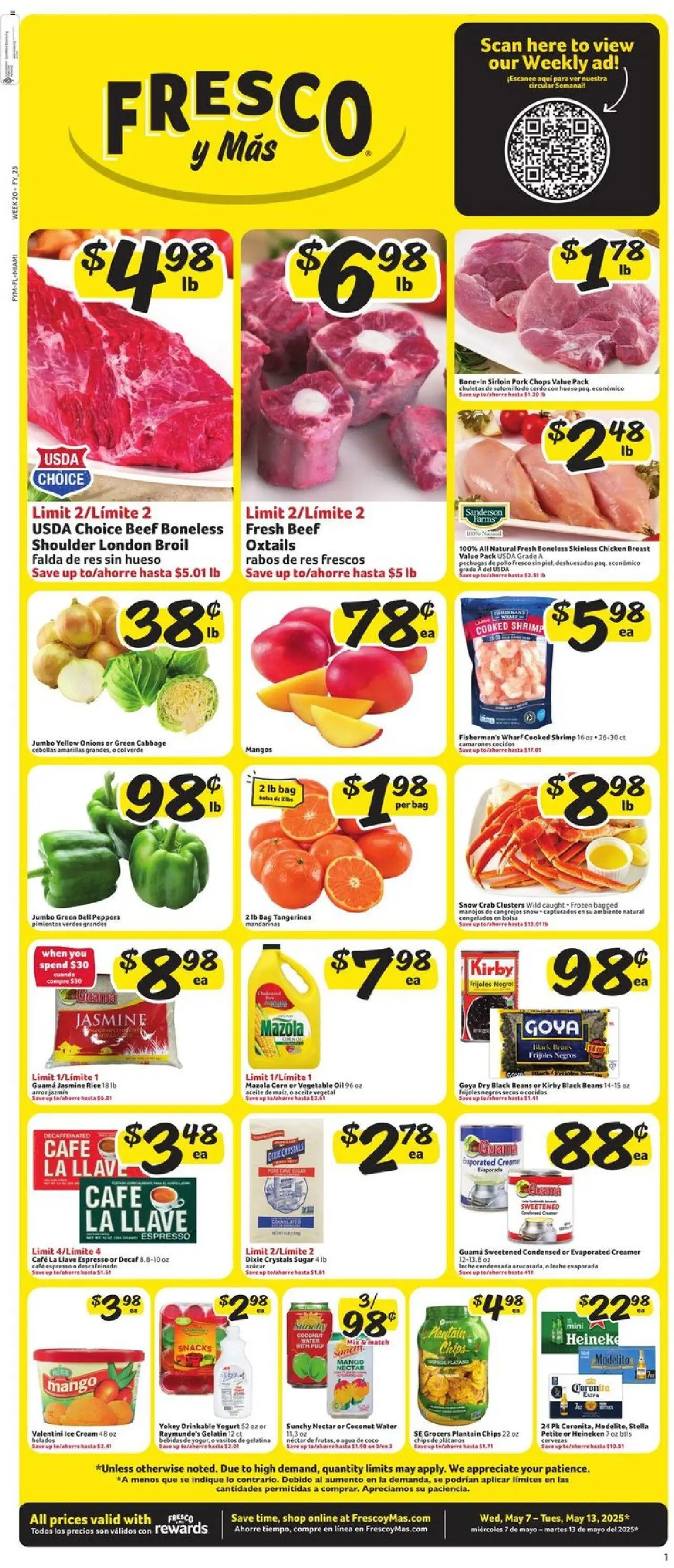Fresco y Más Miami - Flyers May 2025 & Weekly Ads