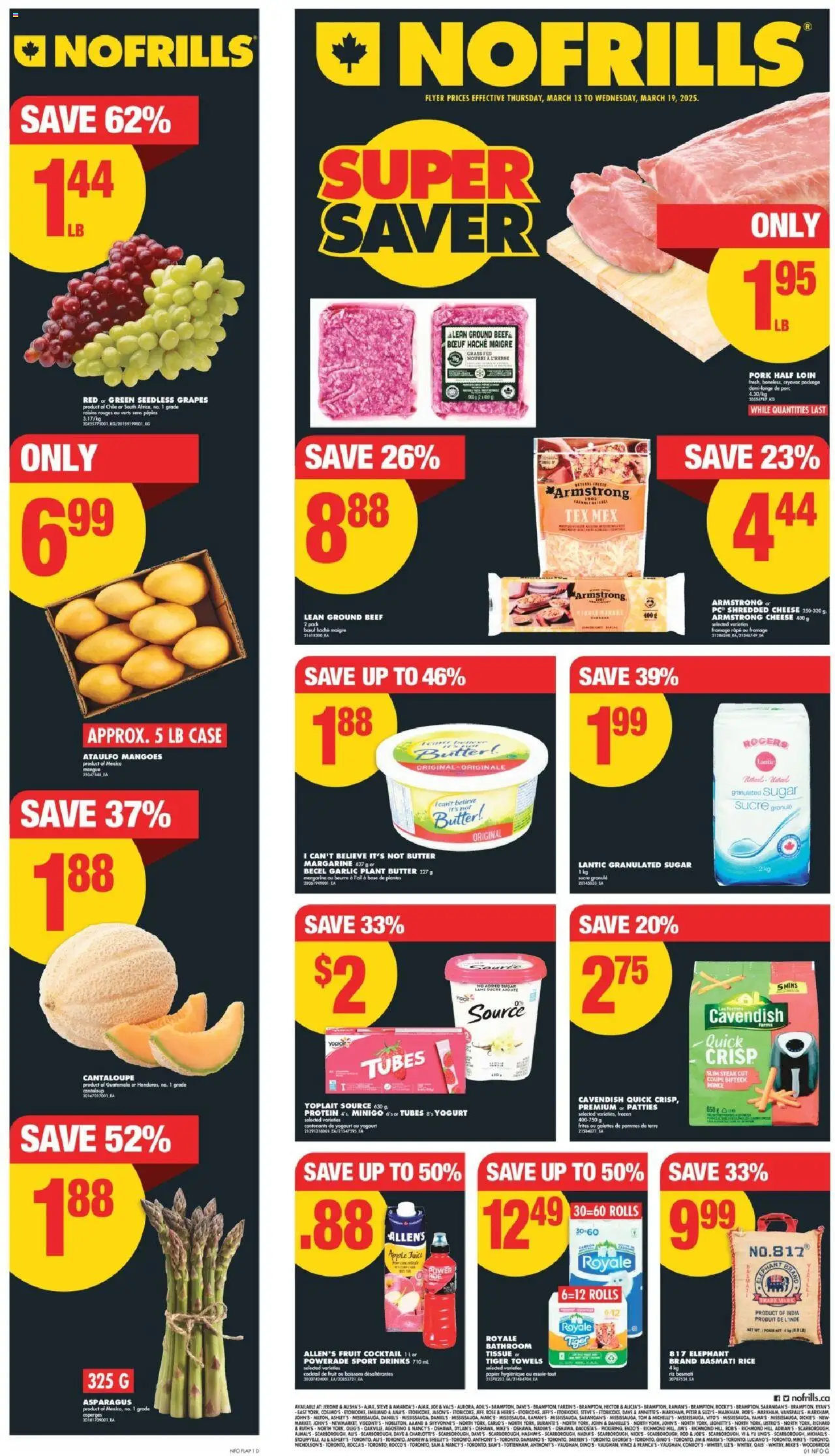 No Frills Flyer for Winnipeg || Weekly Circulaires