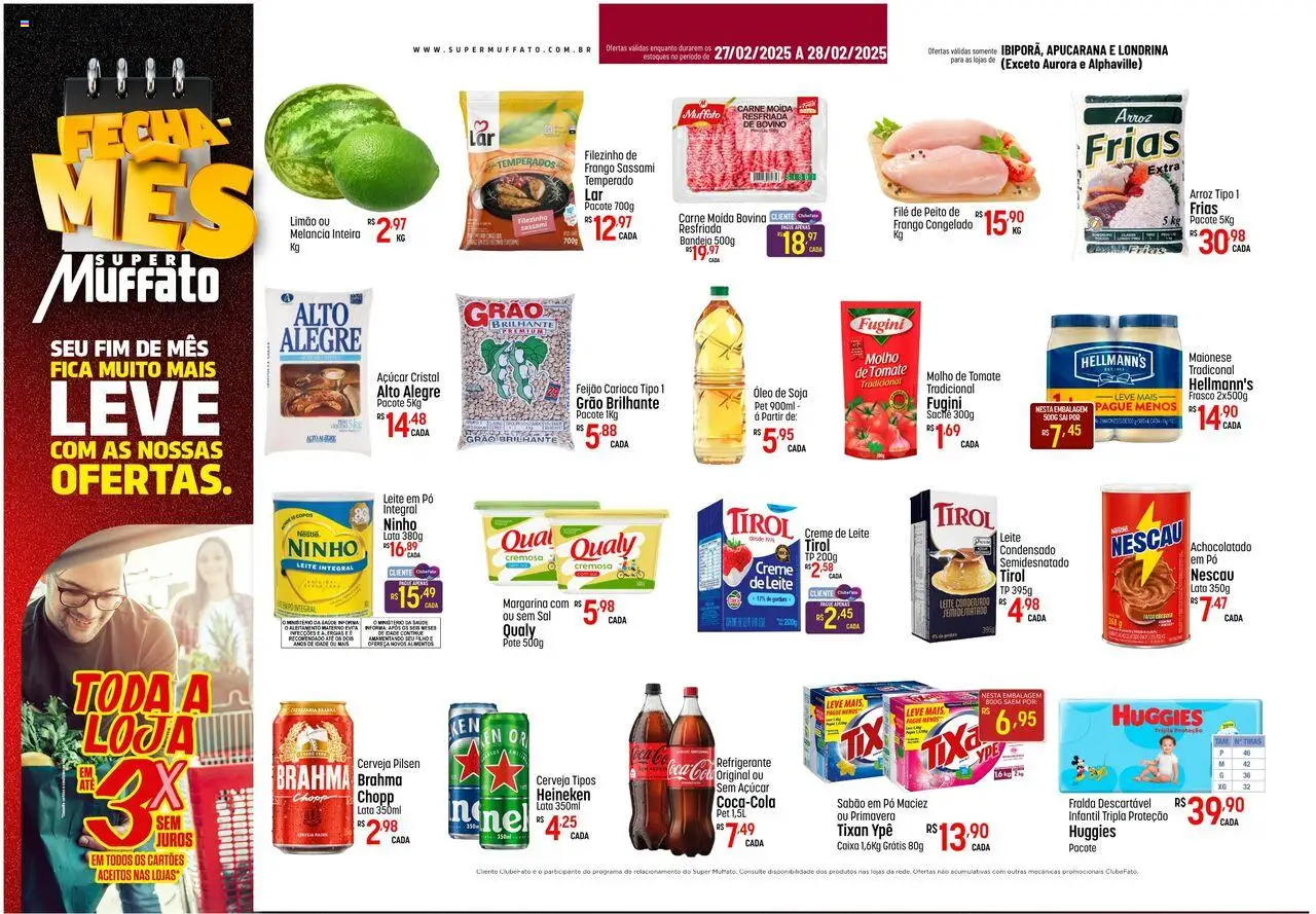 Super Muffato - Ofertas Fecha Mês de 27/02/2025 | Promoções Online