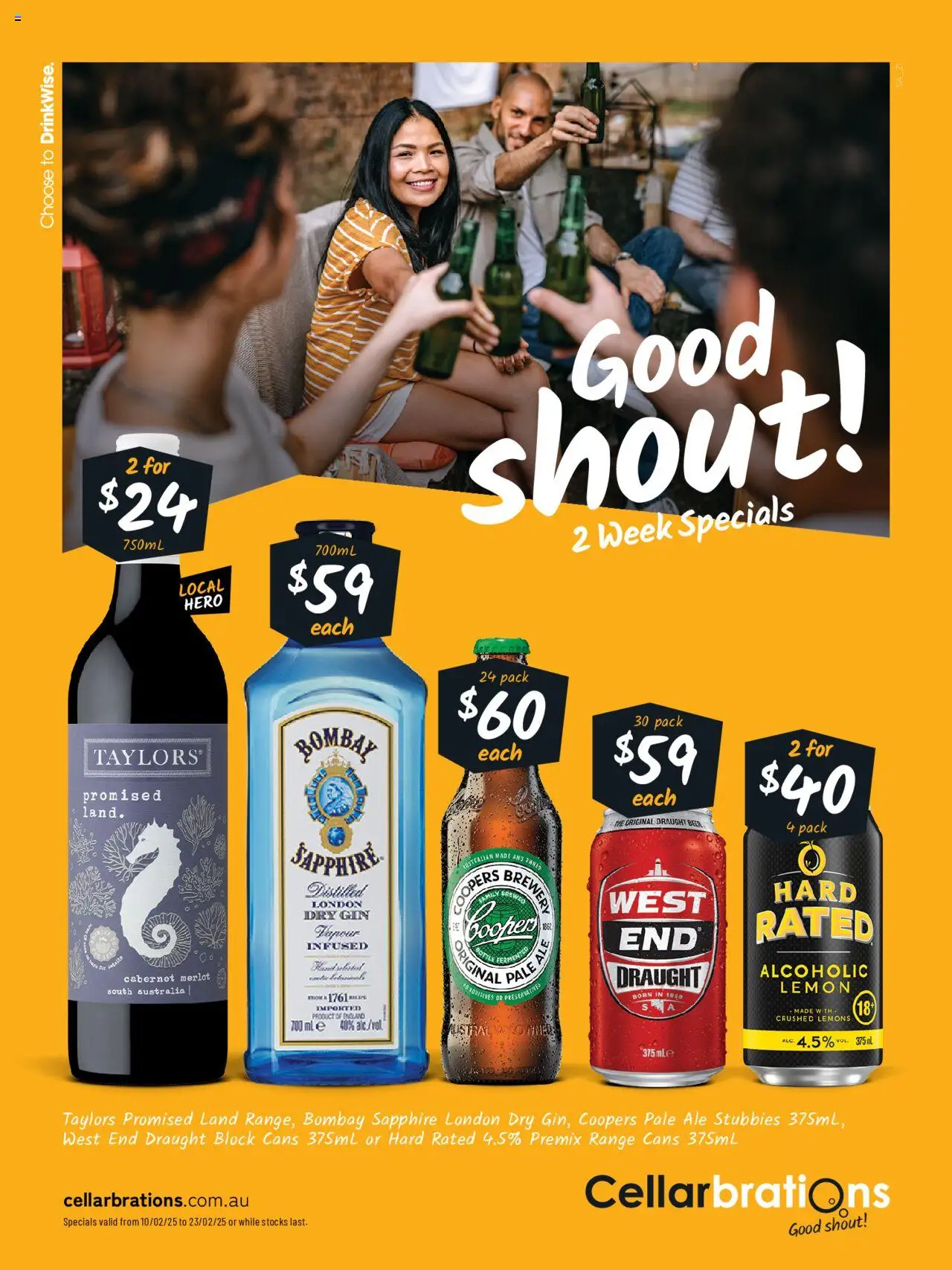 Cellarbrations weekly catalogue from 10/02/2025 🛍️