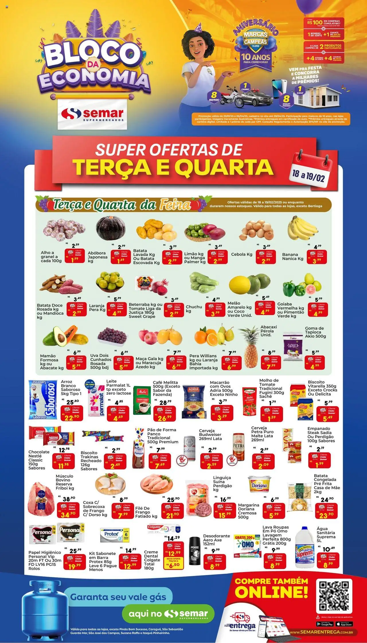 Semar Supermercado - Ofertas da semana de 18/02/2025 | Promoções Online