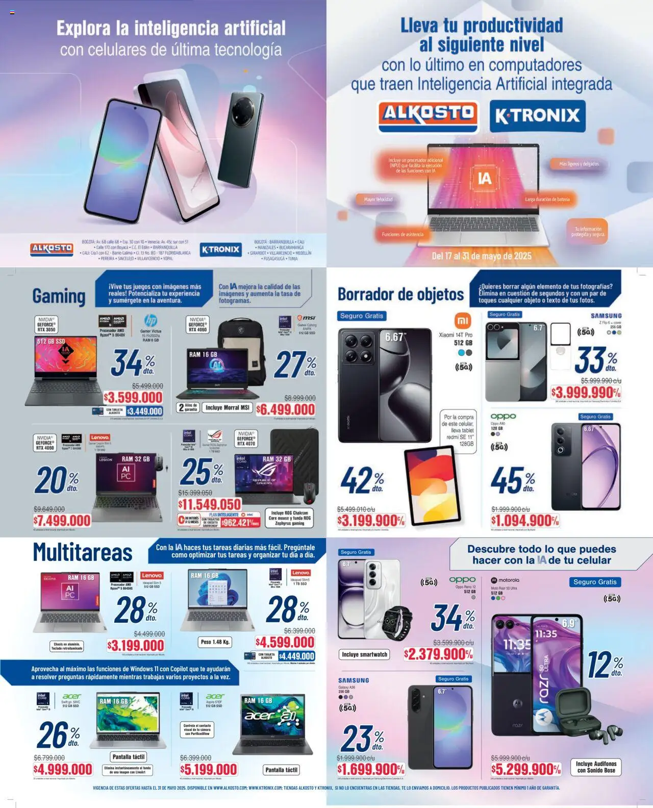 Ktronix Catálogo deste 17/05/2025 > ofertas actual