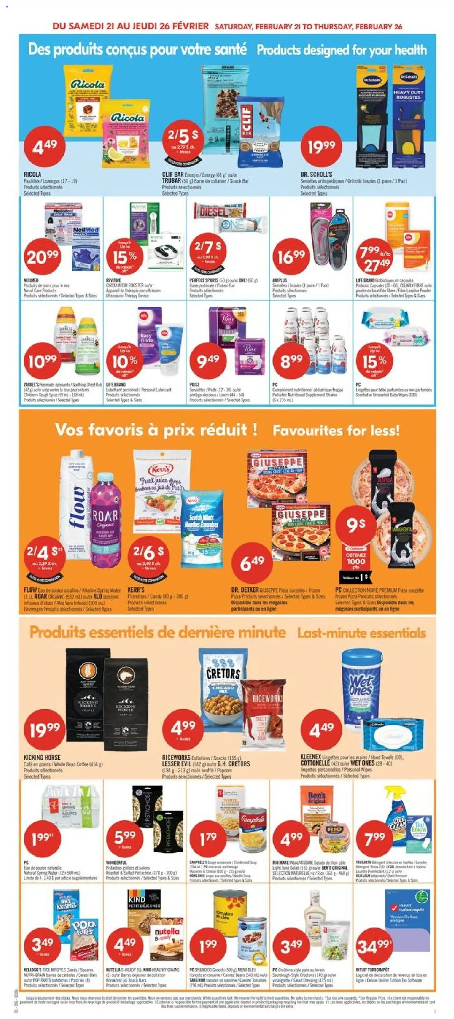 Pharmaprix flyer from Feb 20, 2026 > online preview