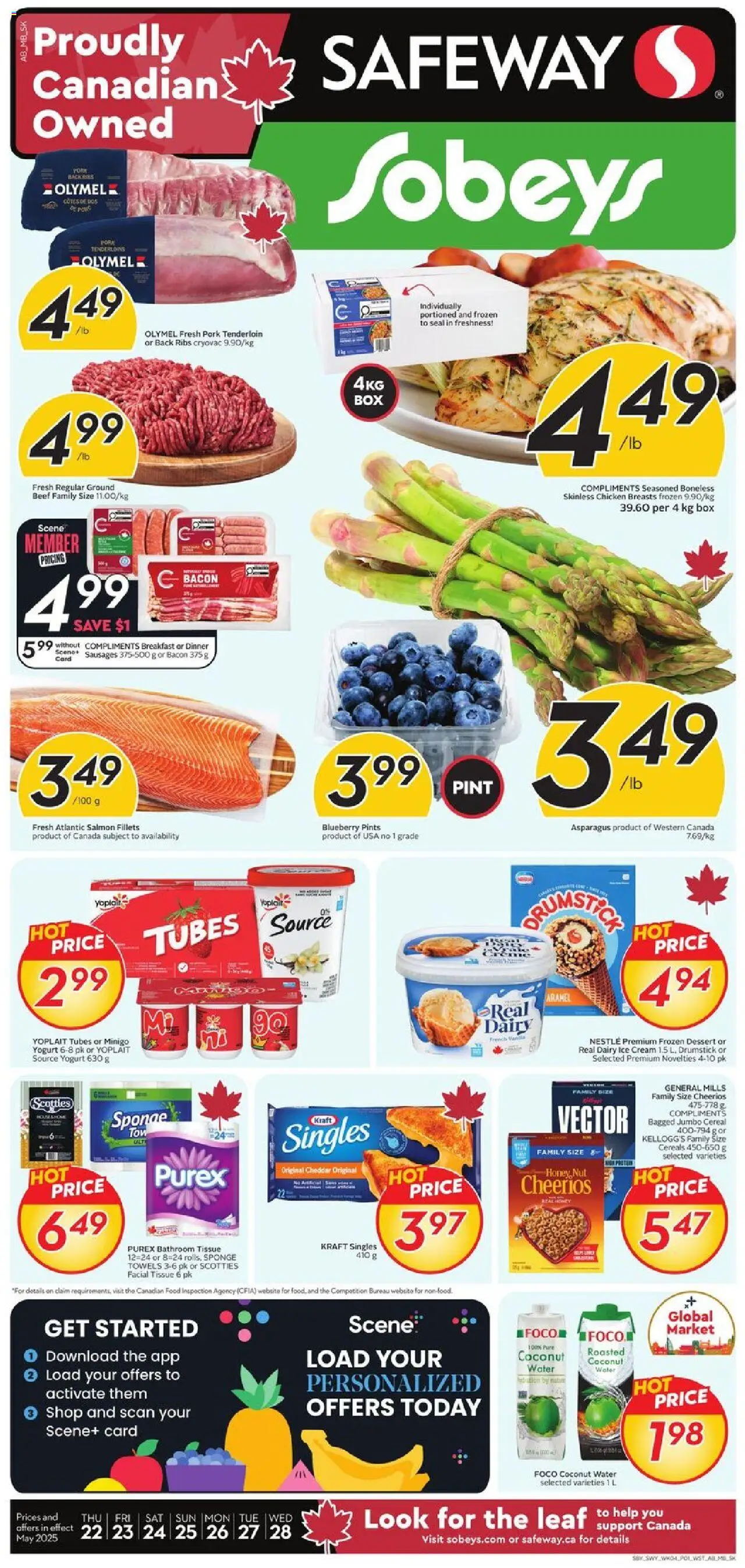 Safeway Flyer Lethbridge (May 22, 2025) || Weekly Deals