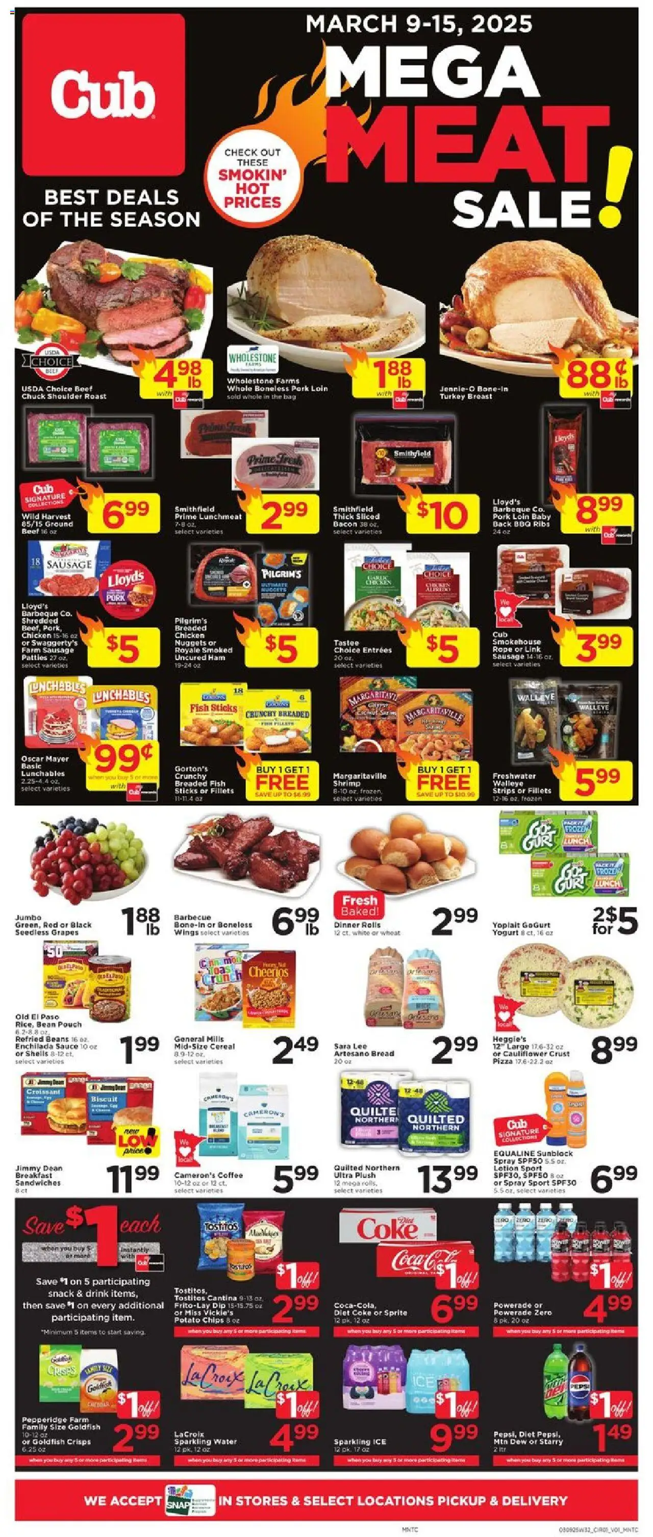 Cub Foods Weekly Ad【03/09/2025】+ DEALS Preview