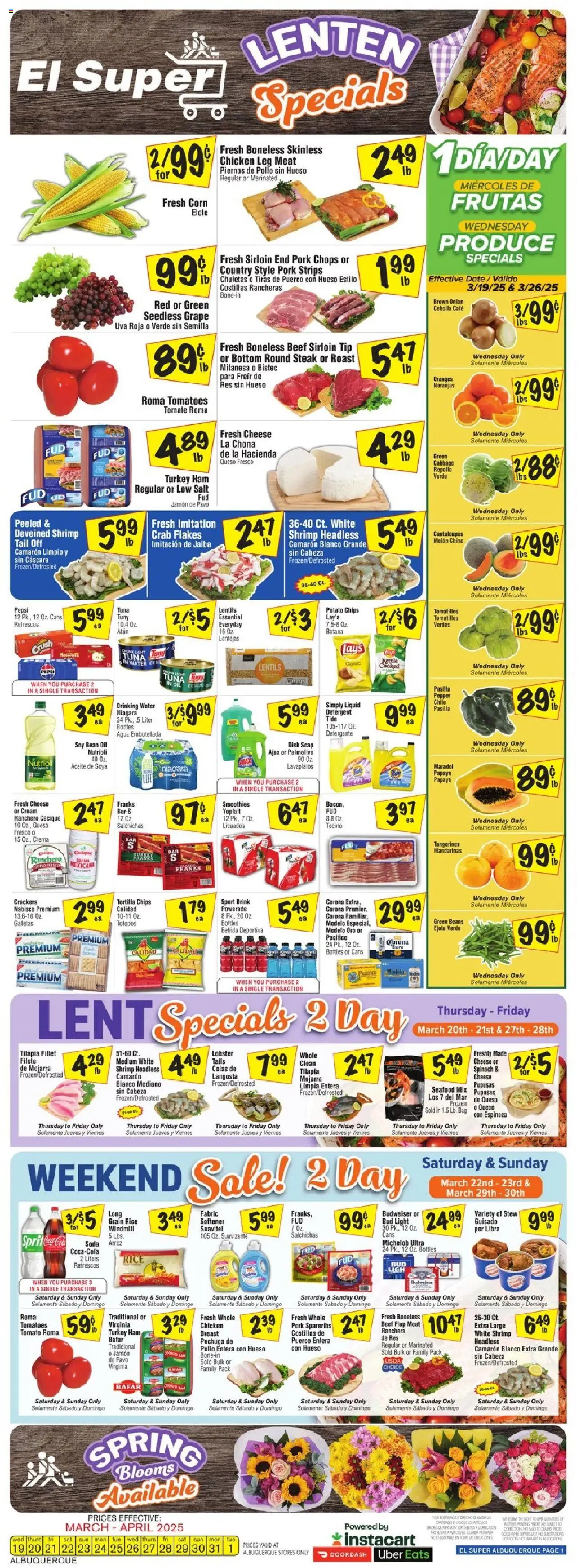 El Super Weekly Ad - NM | 03/19 - 04/01 2025 | Sale