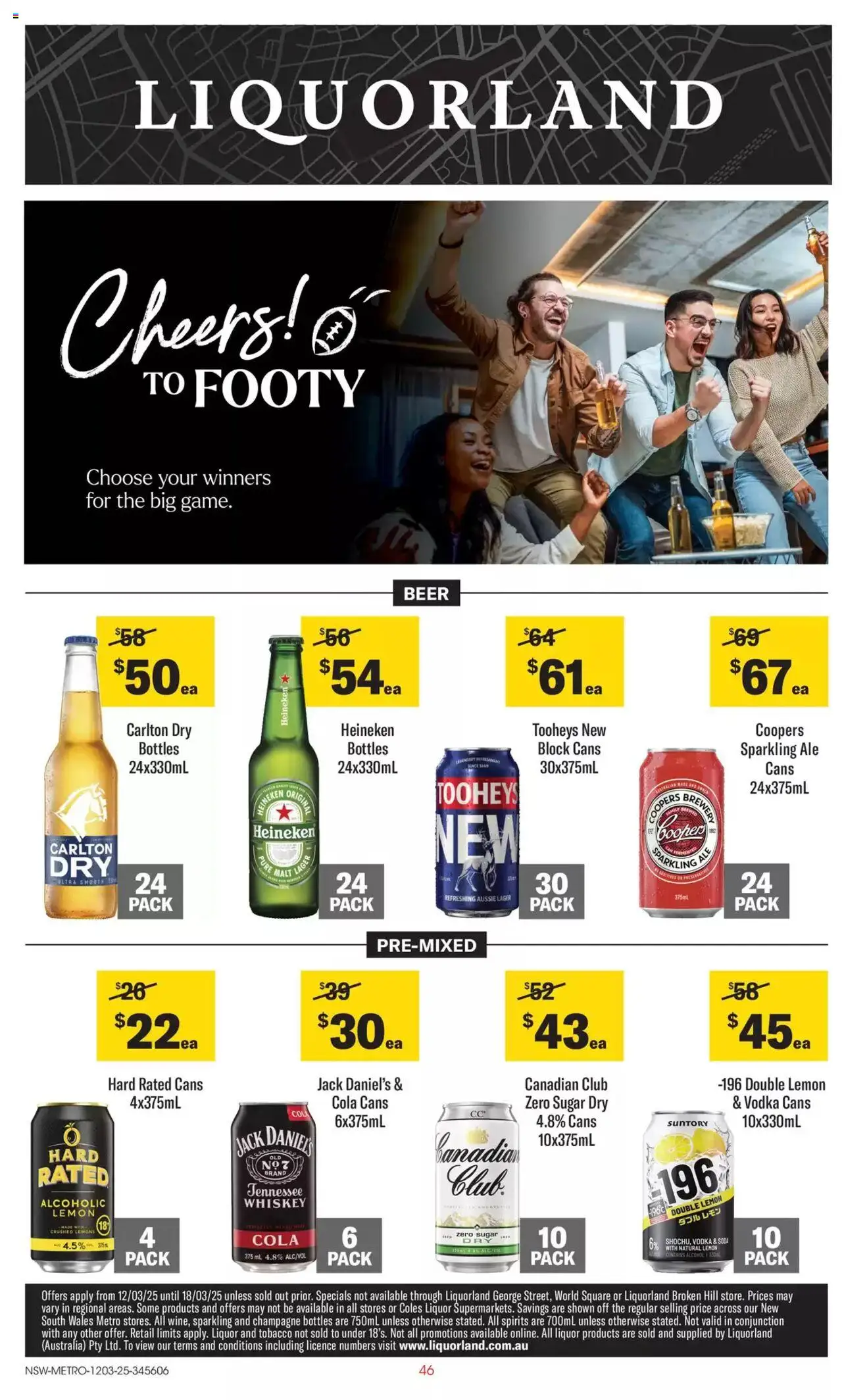Liquorland catalogue from 12/03/2025 - Specials and sale