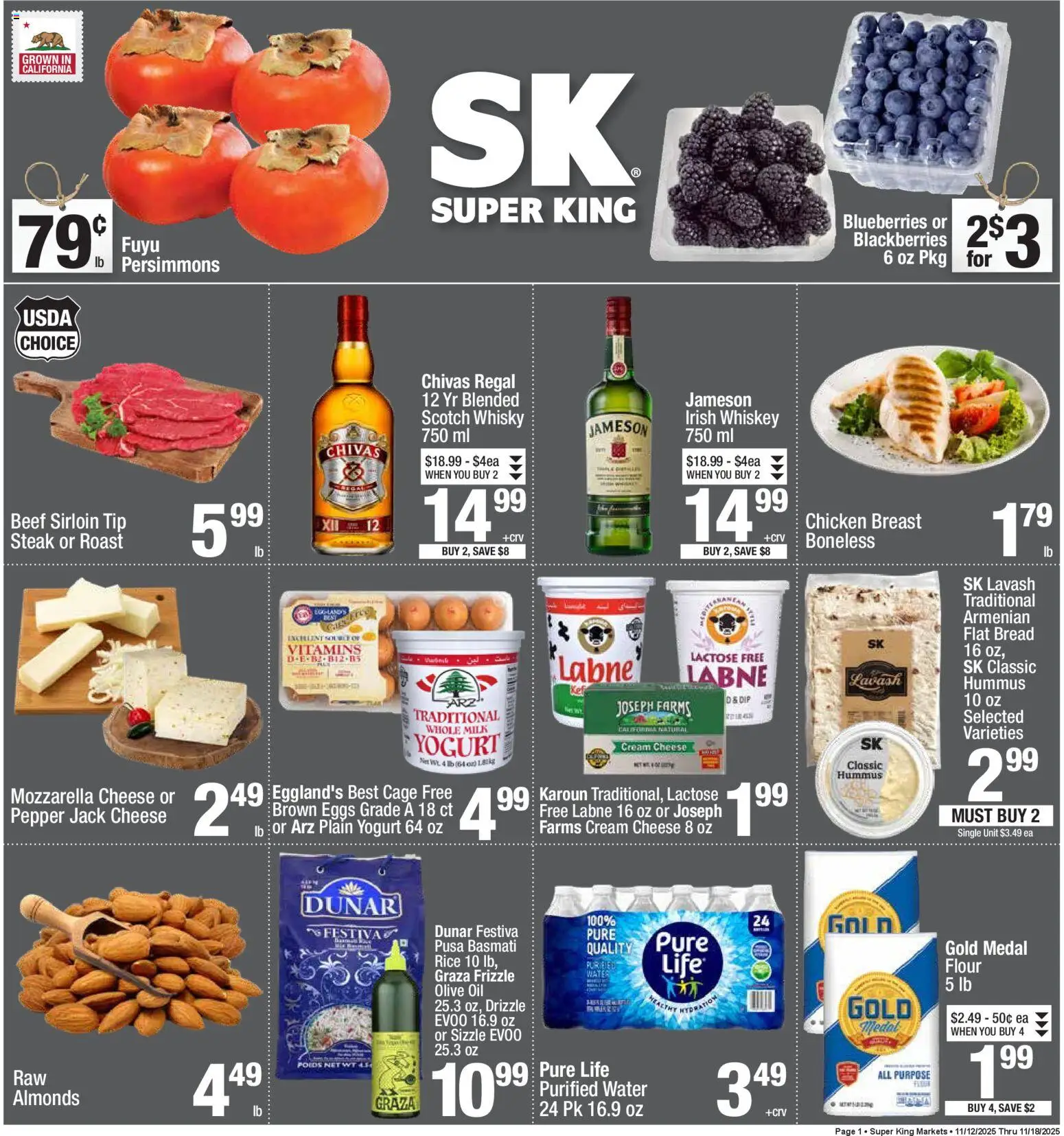 Super King Weekly Ad | 11/12 - 11/18 2025 | Sale