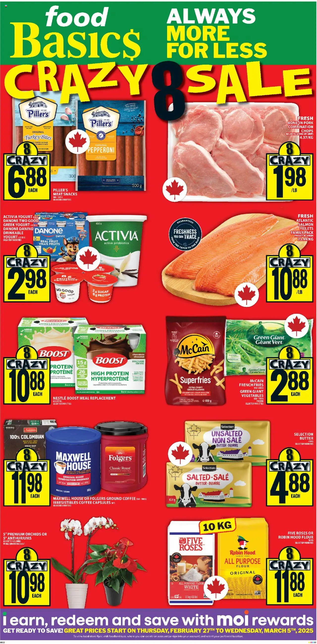 FOOD BASICS weekly flyer >> Feb 27, 2025 >>
