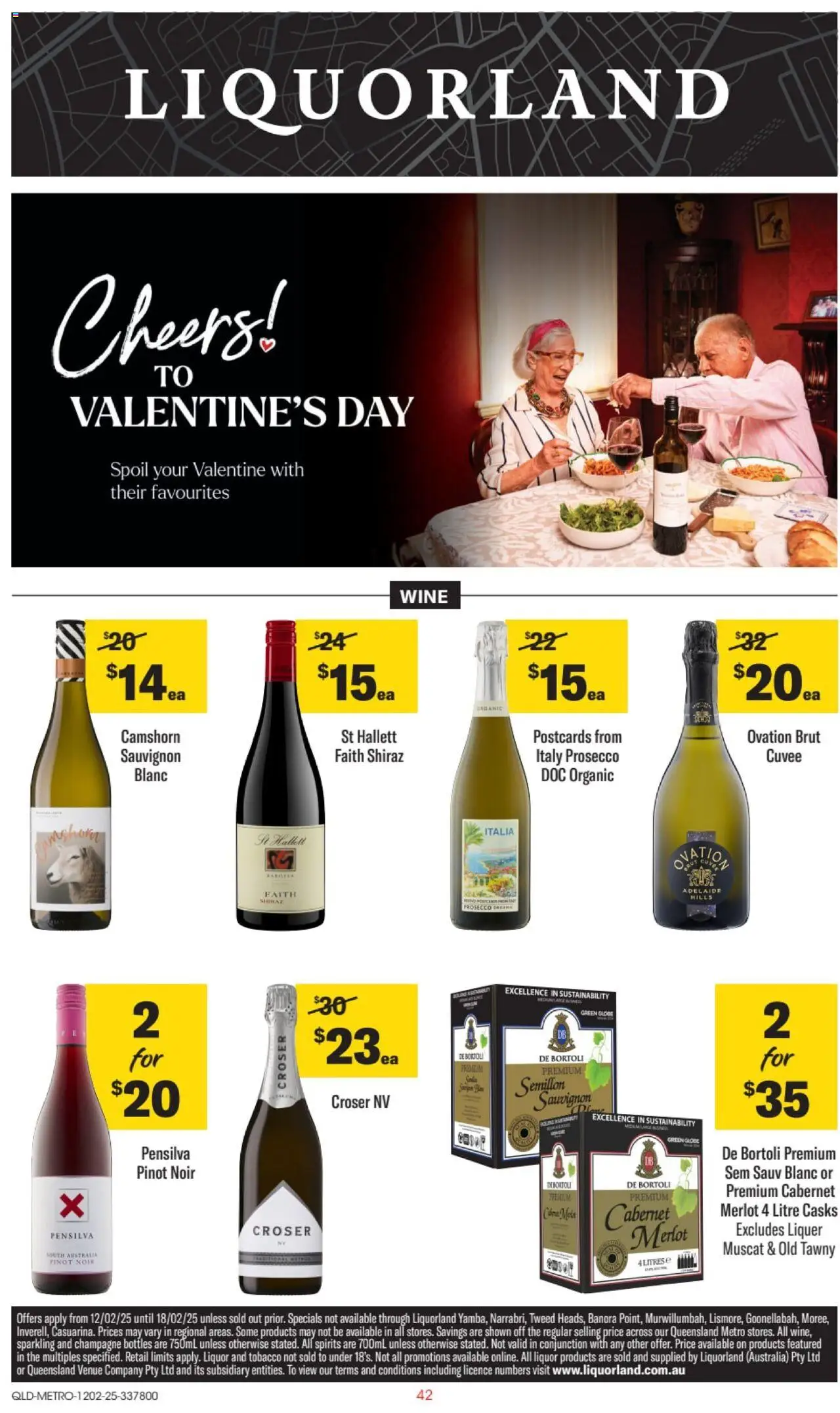 Liquorland weekly catalogue from 12/02/2025 🛍️